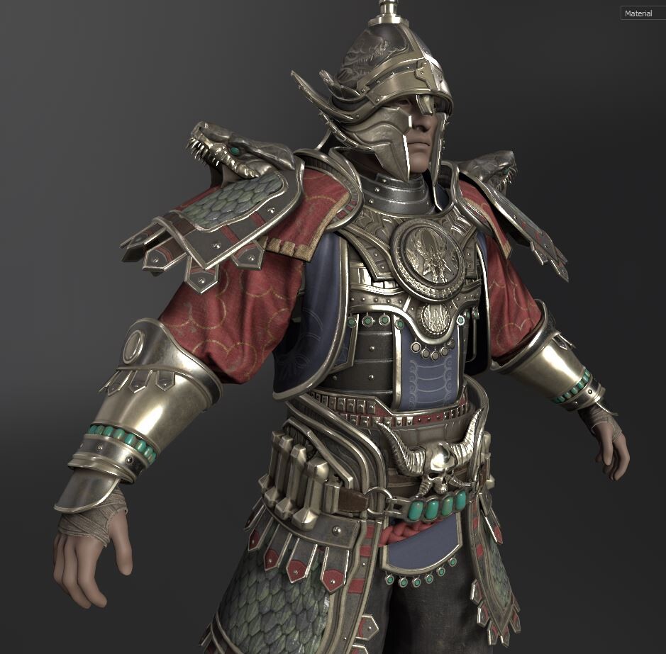 ArtStation - Atlas Armor Set 2