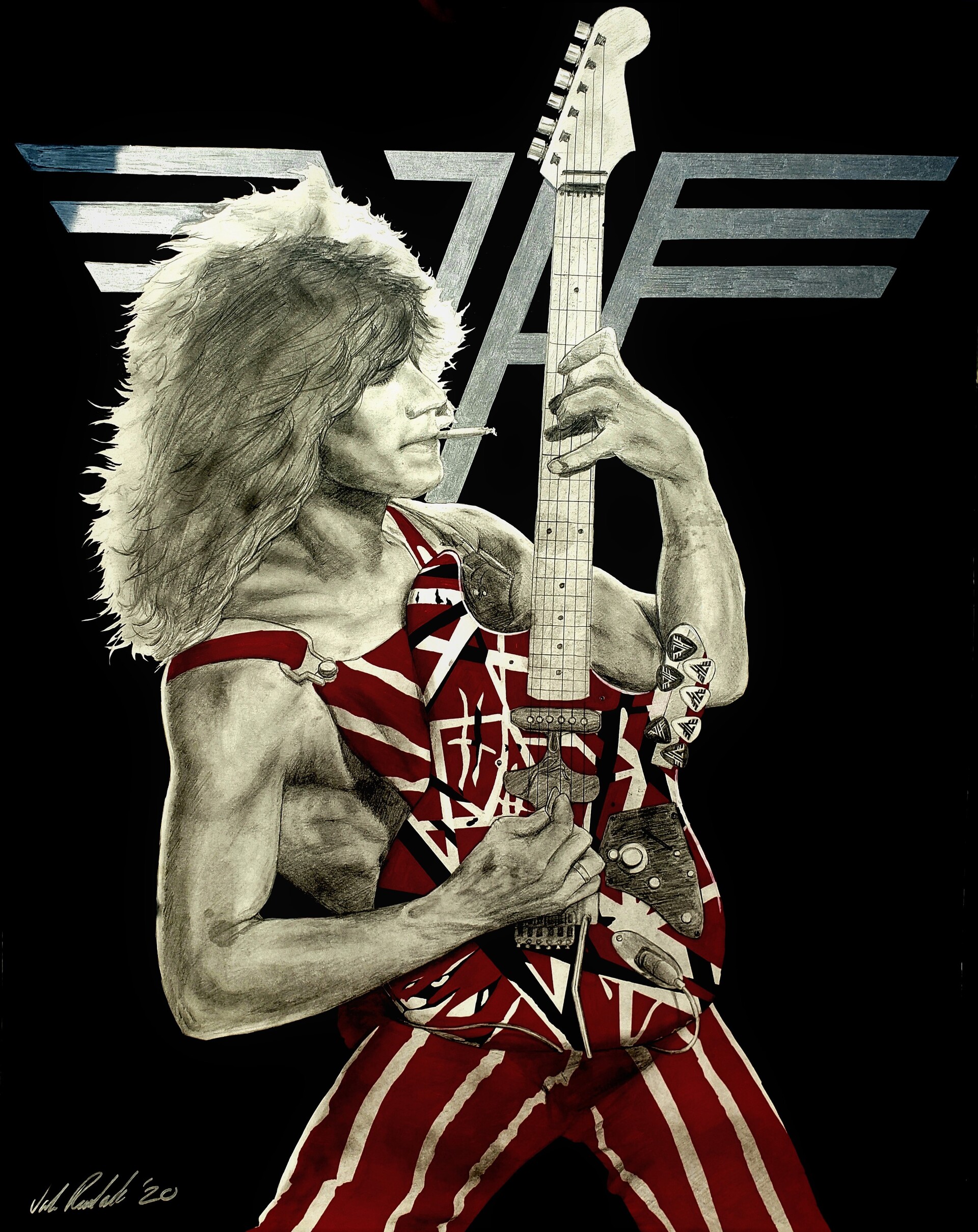 ArtStation - Eddie Van Halen