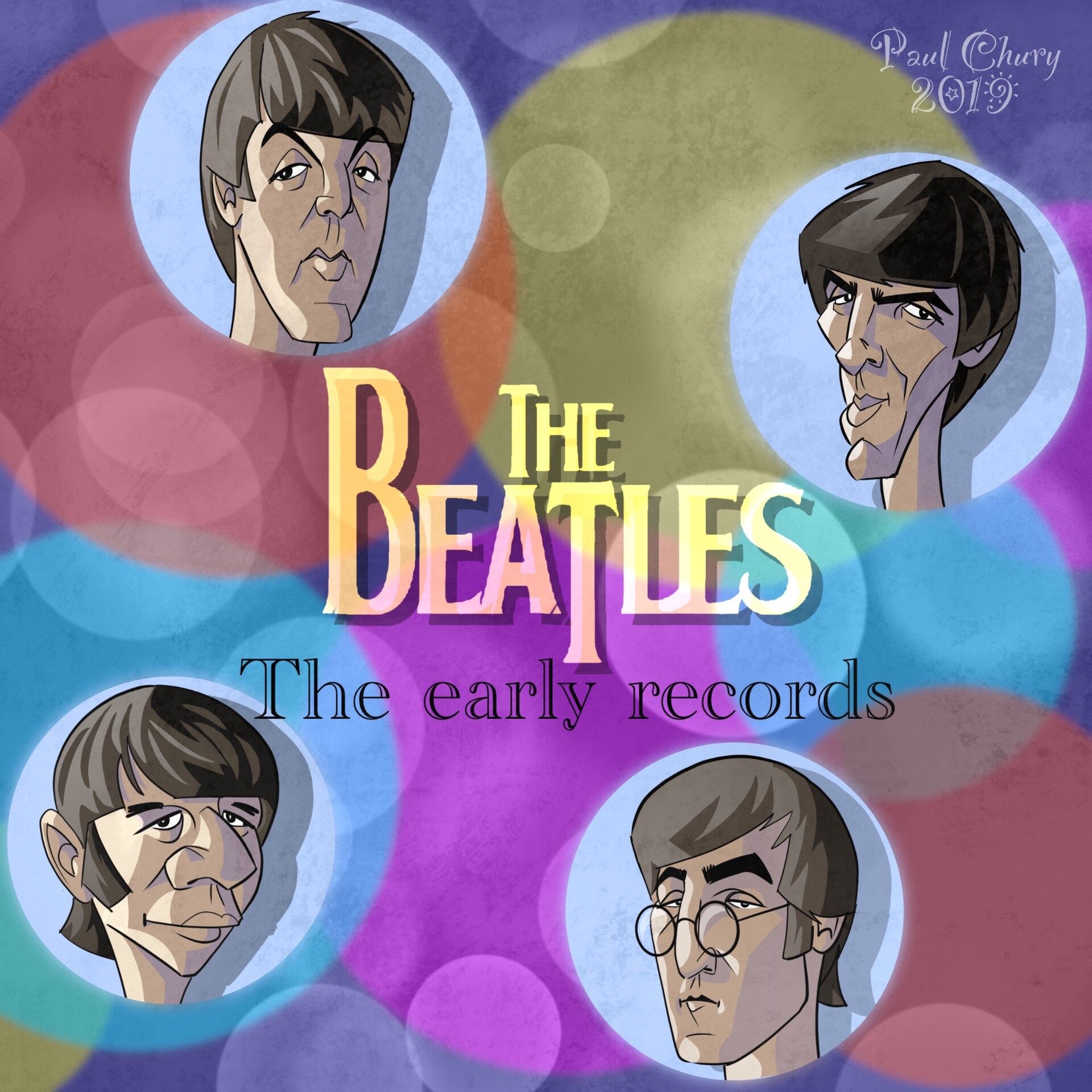 ArtStation - Beatles Fake Cover