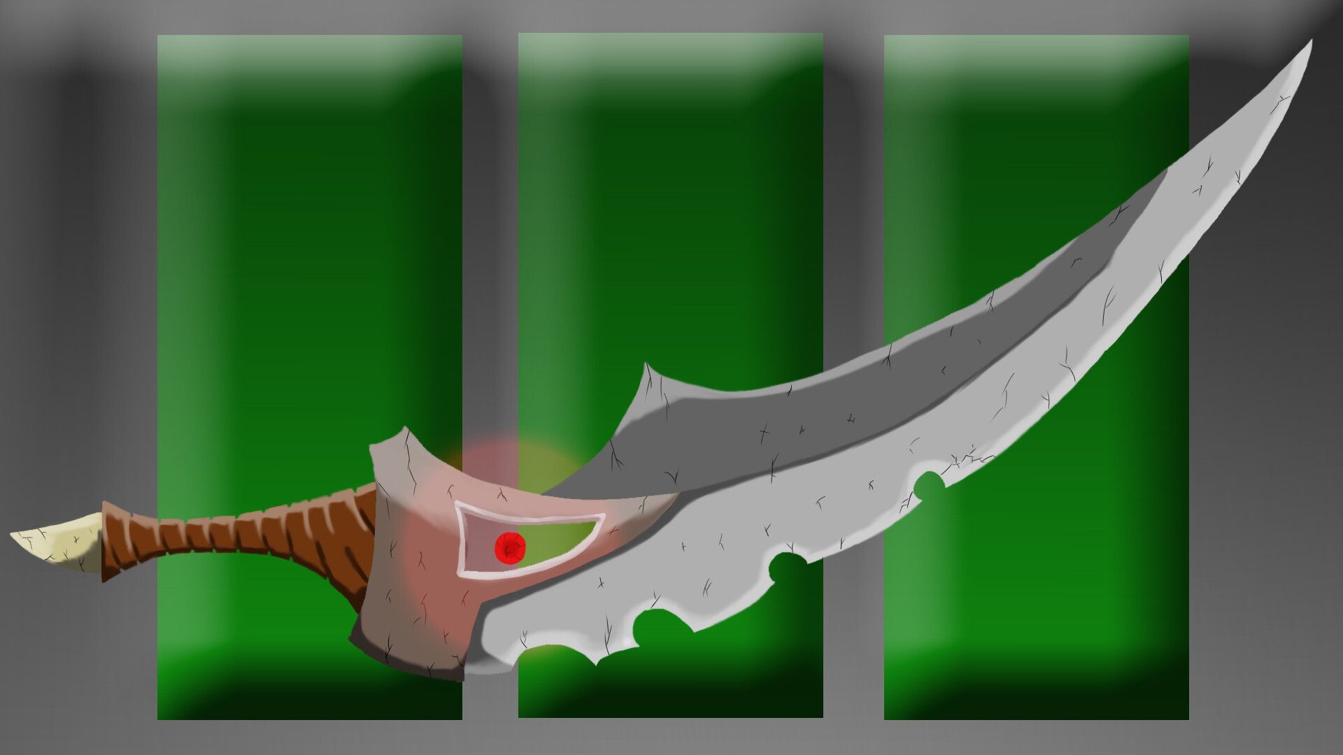 ArtStation - Blood Blade (Concept To Model)