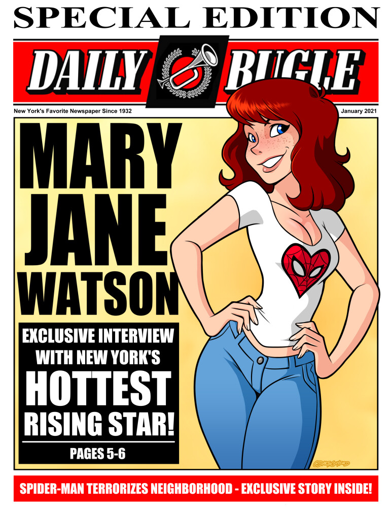 Artstation Mary Jane Watson