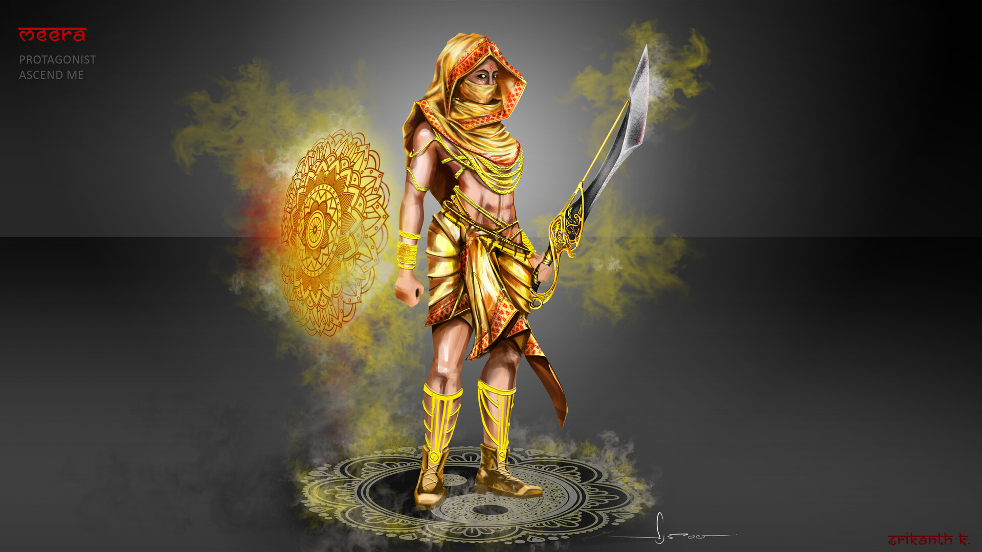 ArtStation - Character design : Meera_1