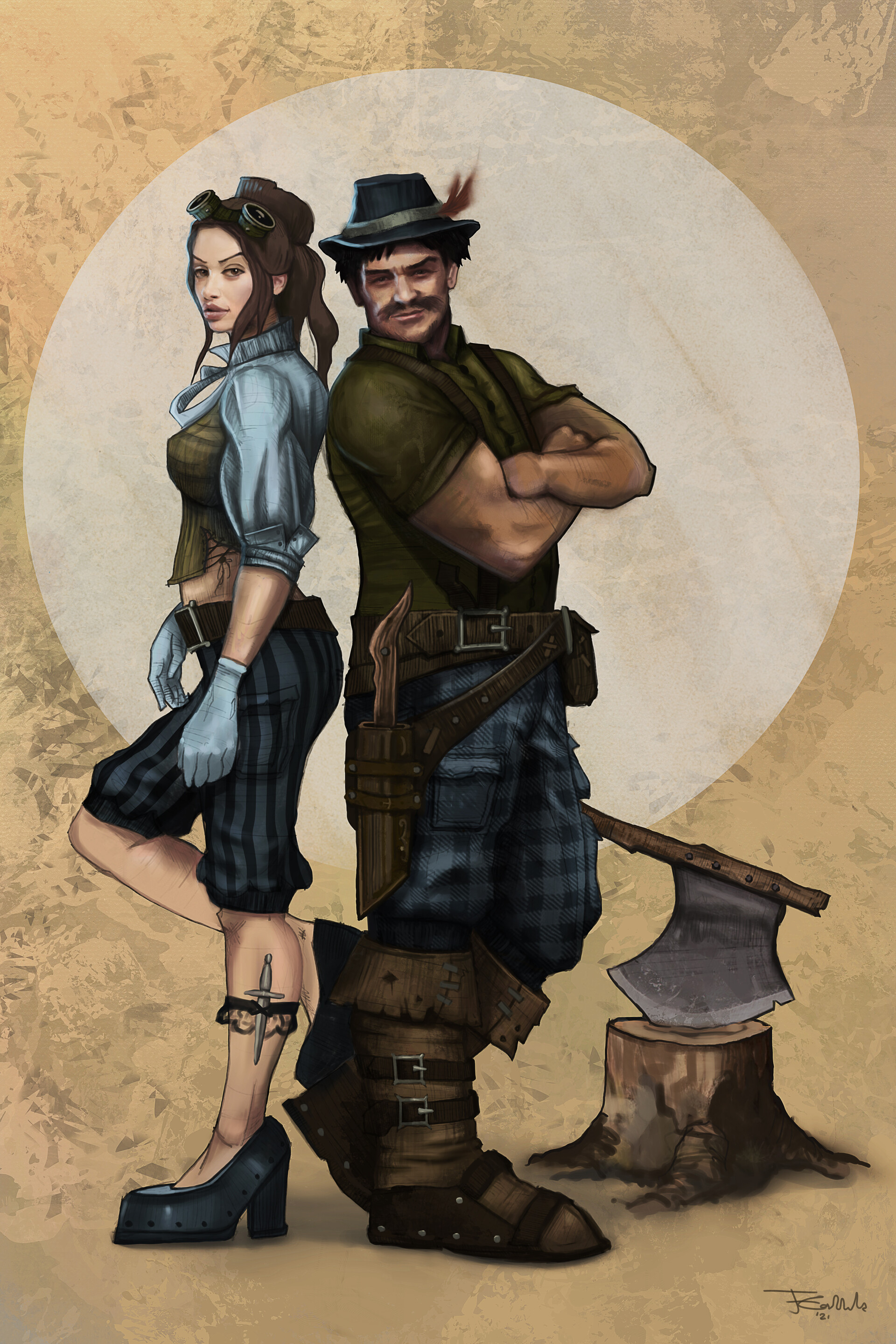 ArtStation - The Lumberjacks - Character Concepts