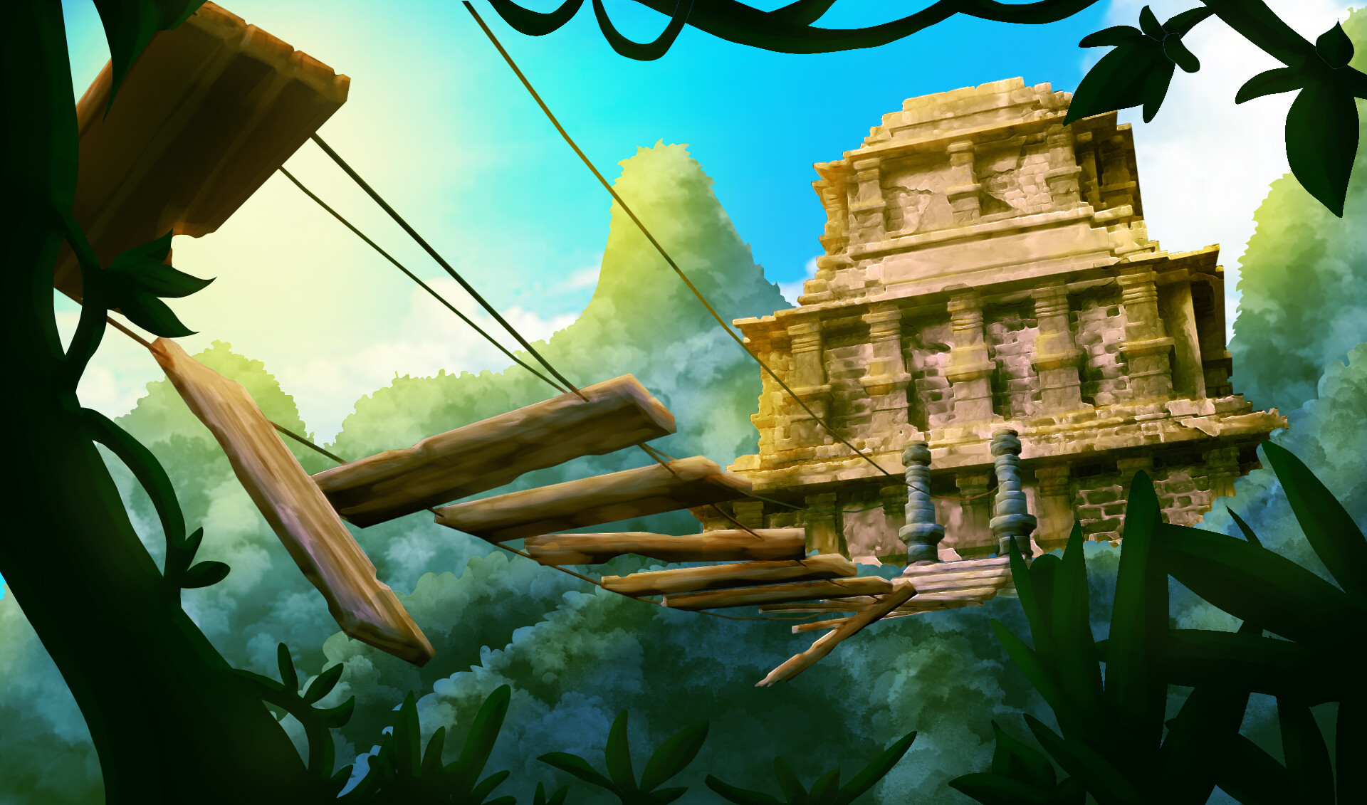 ArtStation - The Jungle Temple