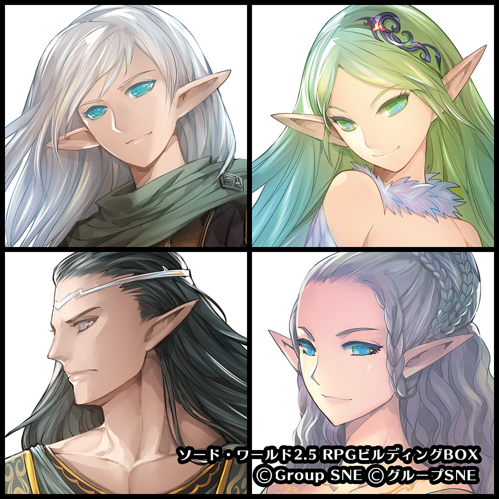 ArtStation - " Sword World 2.5 " RPG BUILDING BOOK