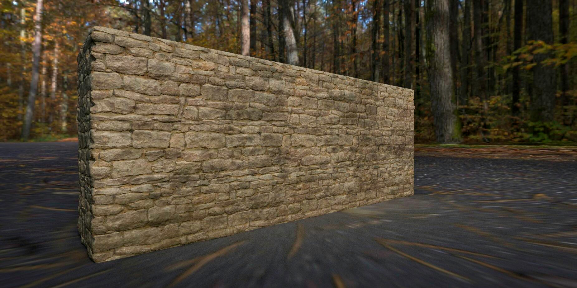 ArtStation - Stone walls