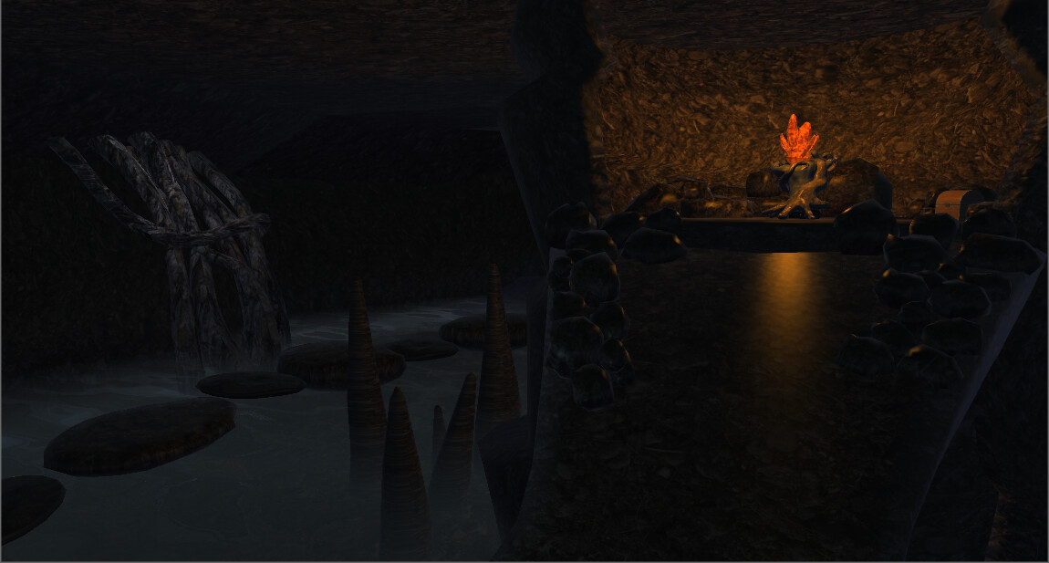 ArtStation - Cavern Scene