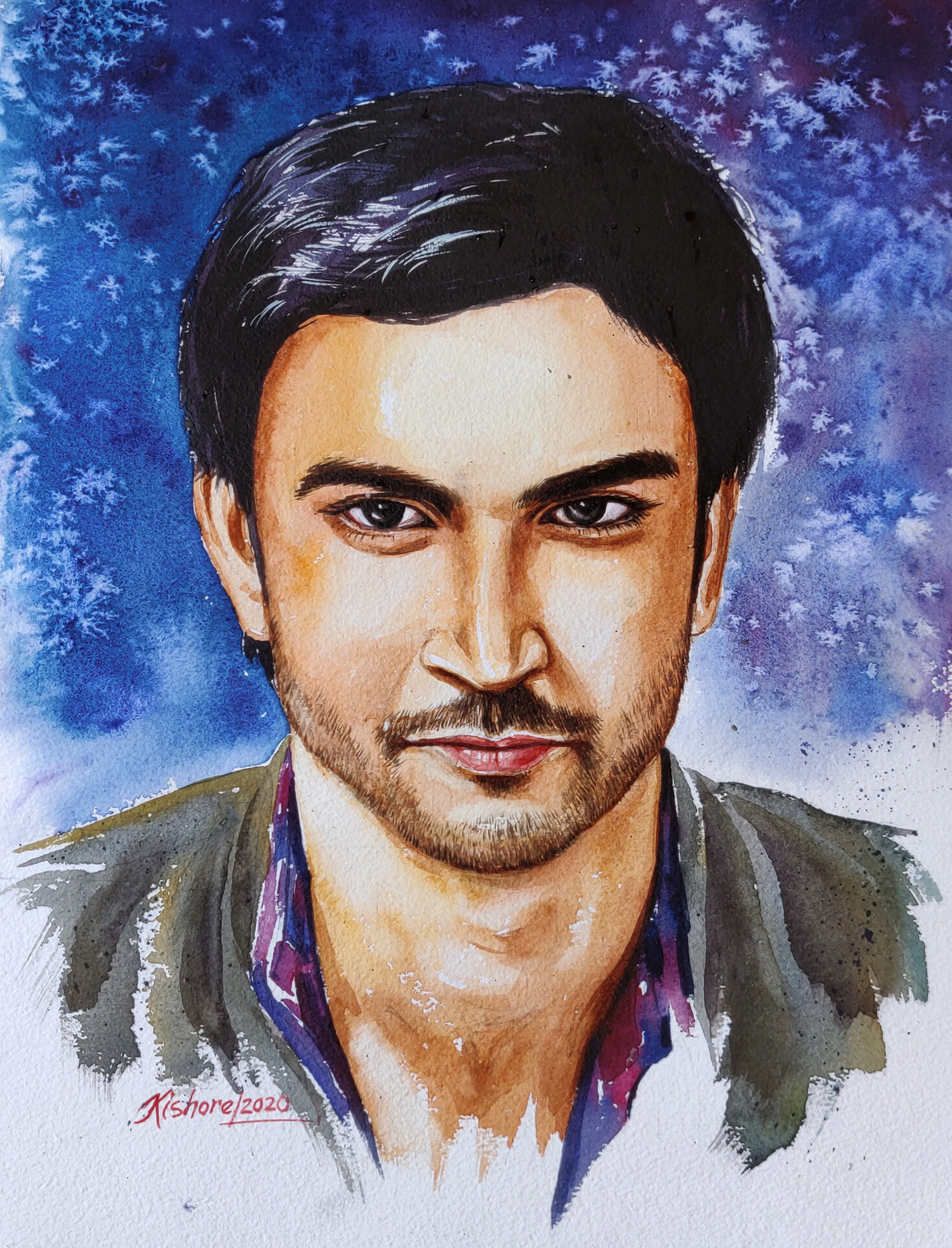 Kishore Kumar Sketch