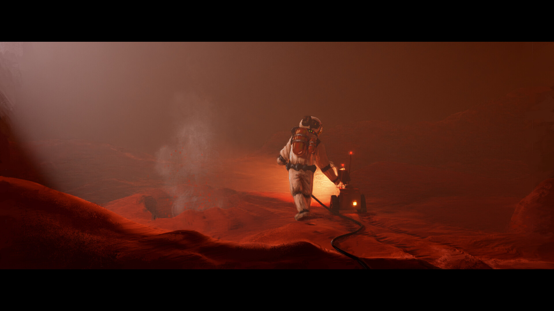 ArtStation - Walk on Mars