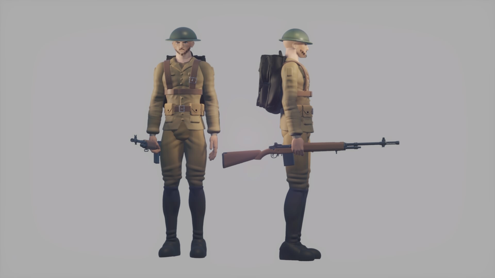 World At War Character Models