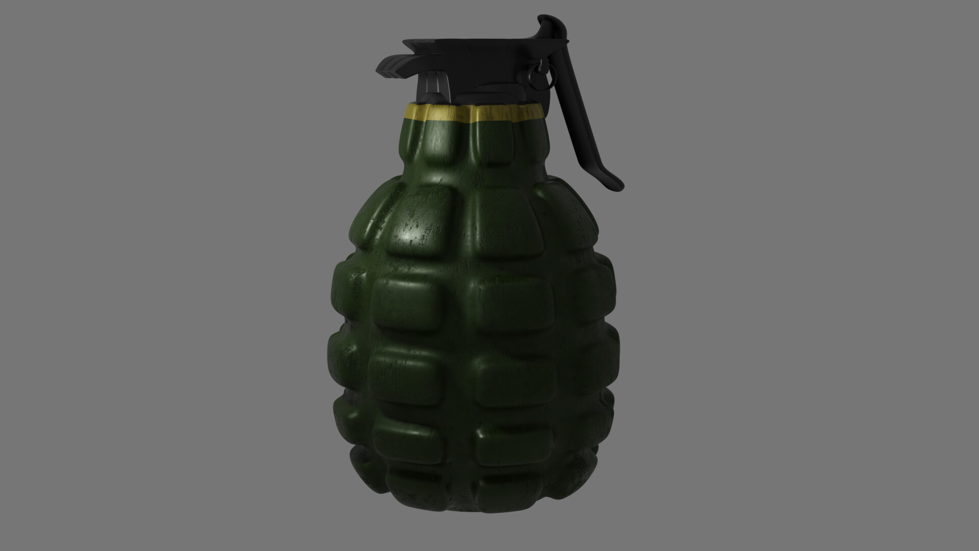 ArtStation - 3D high explosive grenade