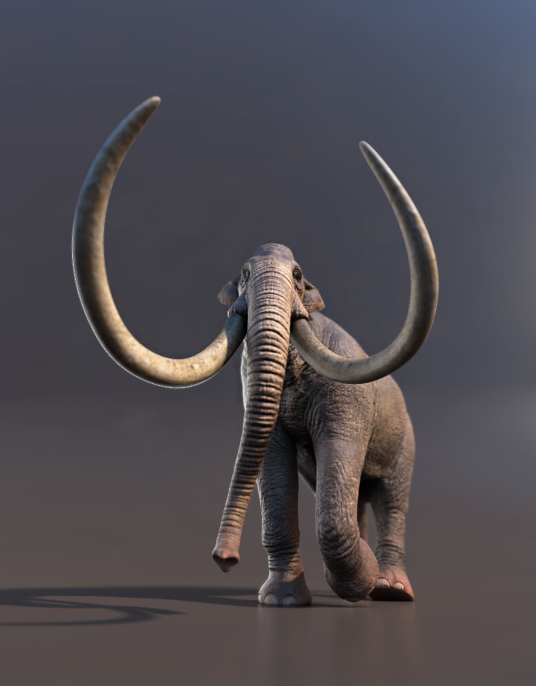 ArtStation - Steppe Mammoth