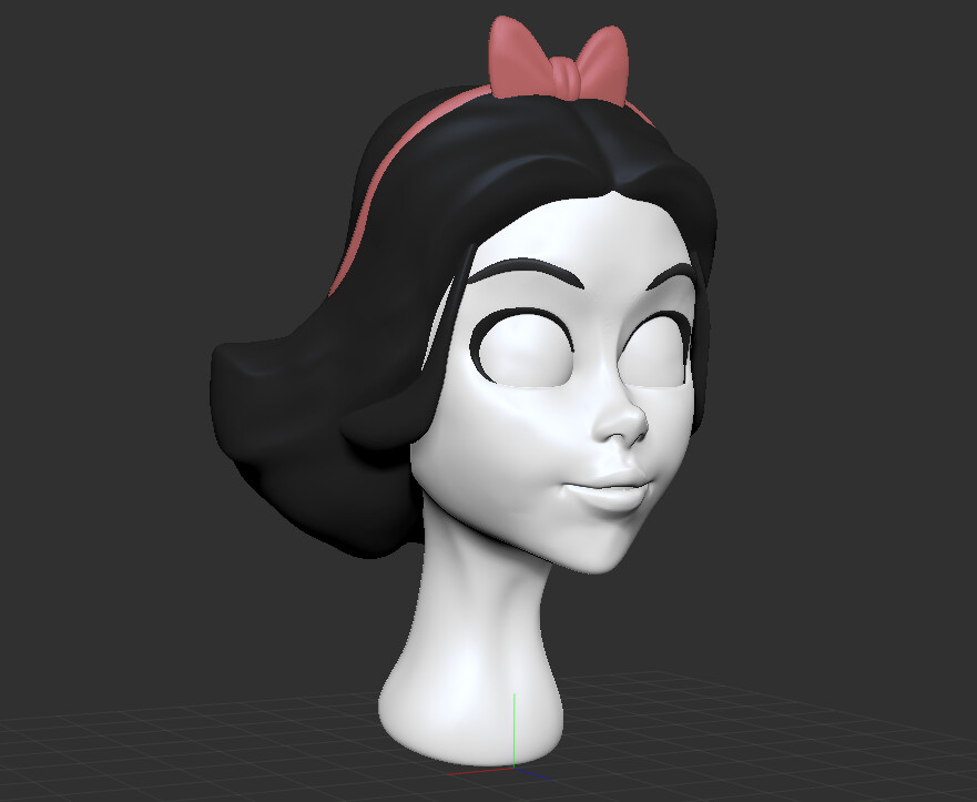 Zin Lin - Disney Wreck It Ralph Snow White Fan Art