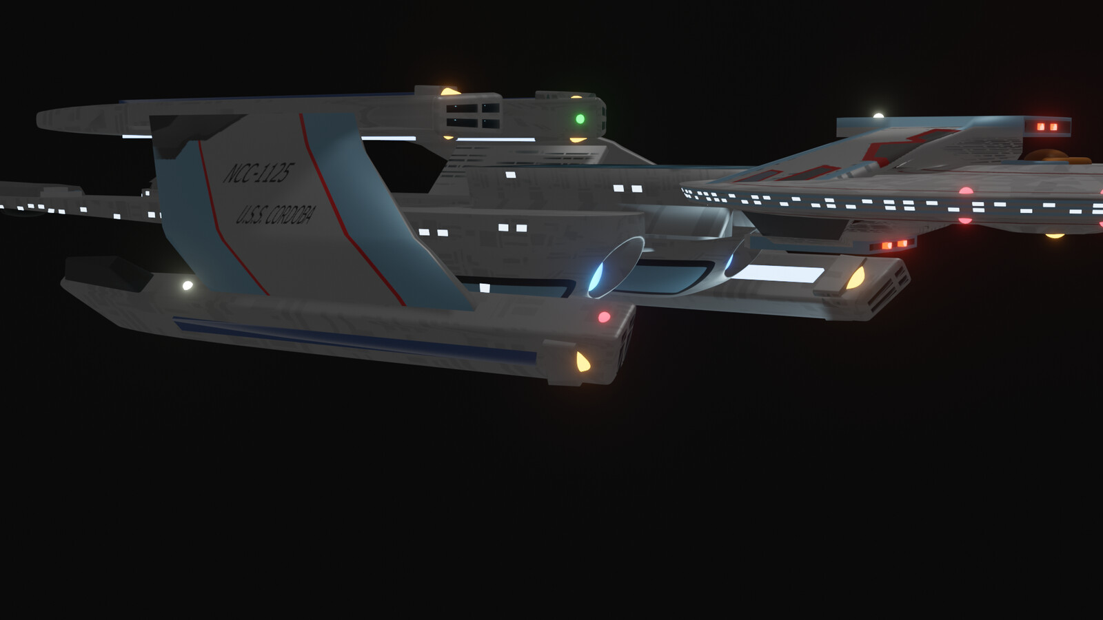 Ismael Muniz - Star Trek Yamato Class Star Ship