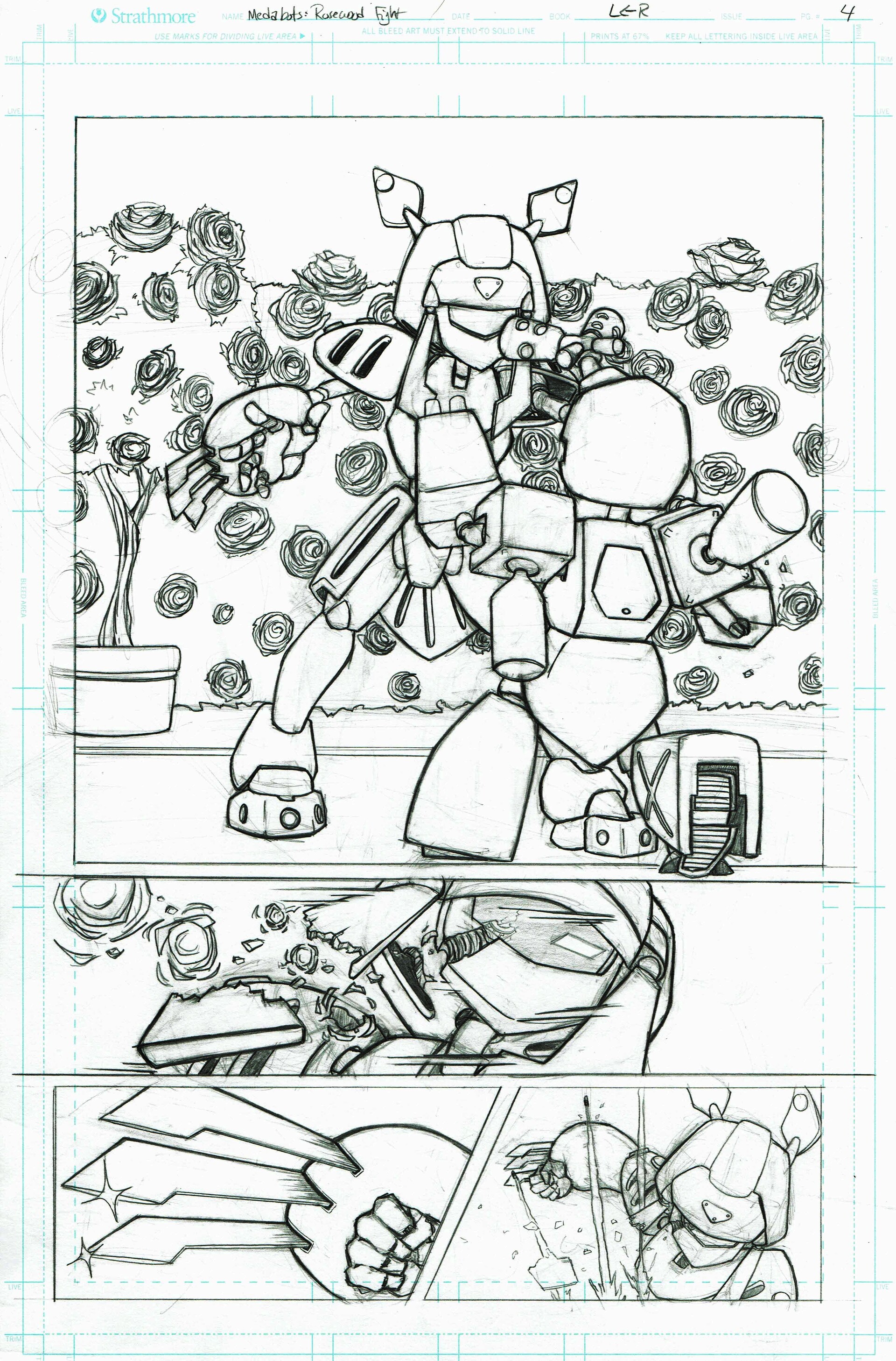 medabots coloring pages