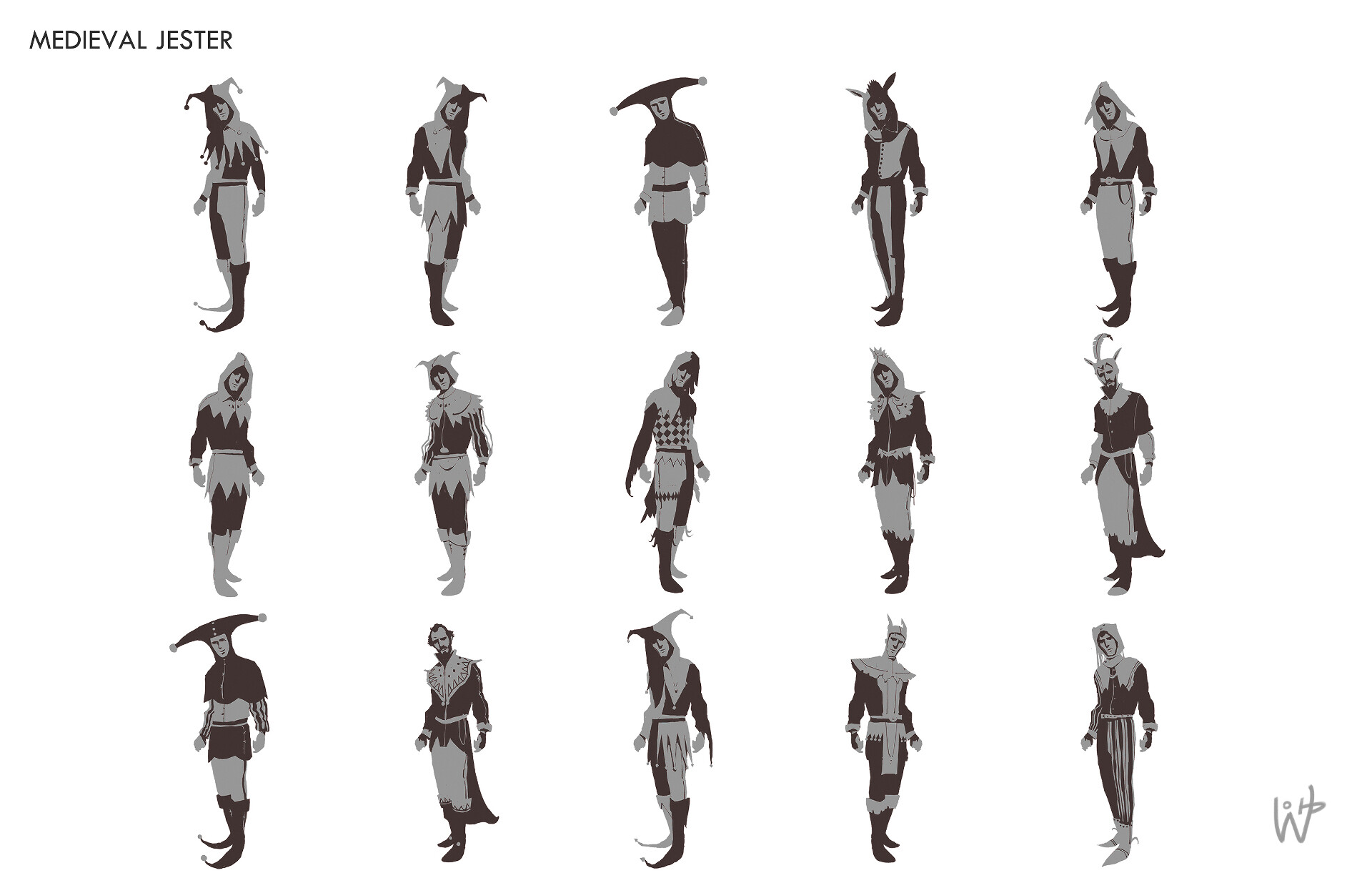 ArtStation - Medieval Jester - Satan's Mortal Jester