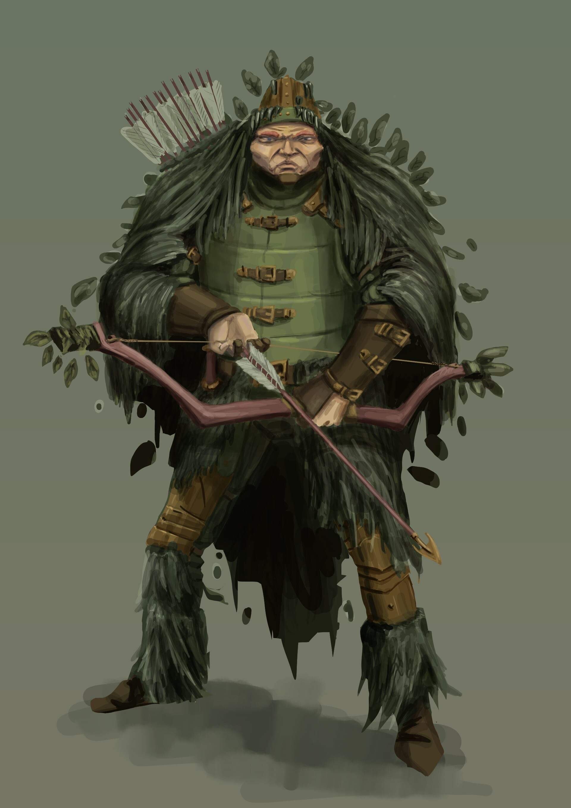 ArtStation - Camouflage knight