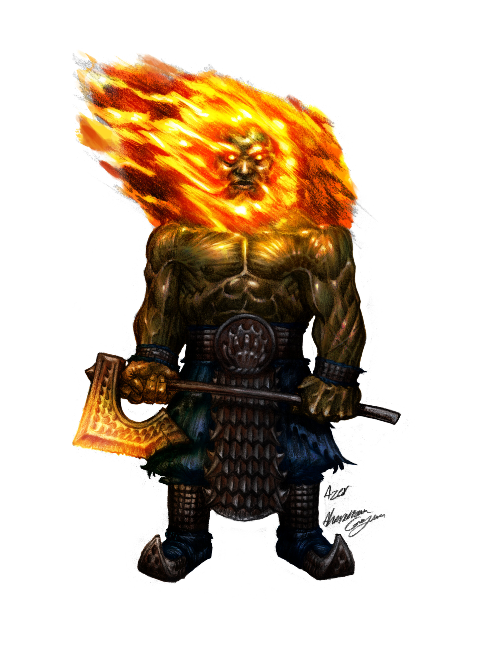 Ahmonza Kove Gwynn - D&D : monsters A to Z (WIP)