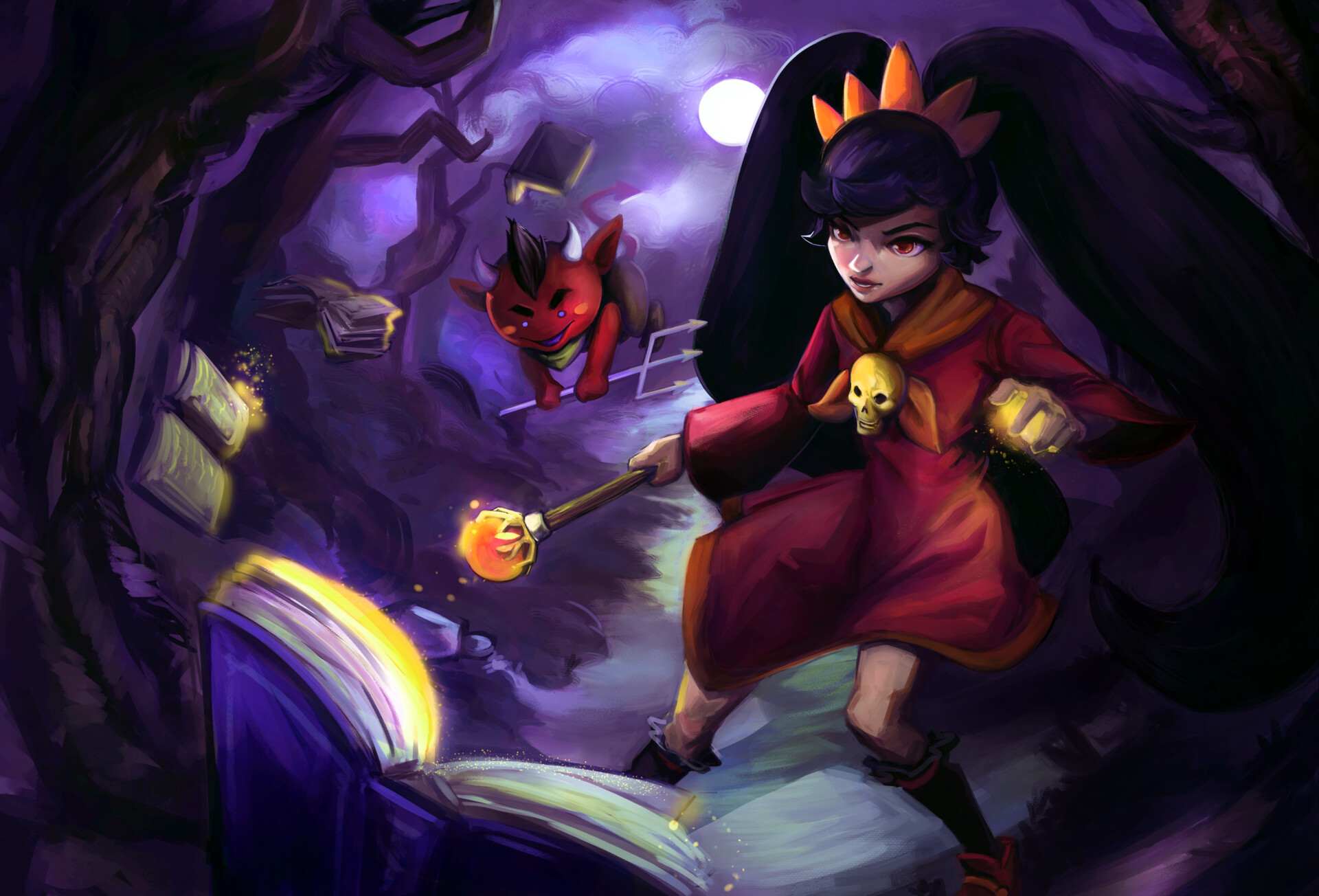 ArtStation - Fanart / Ashley & Red