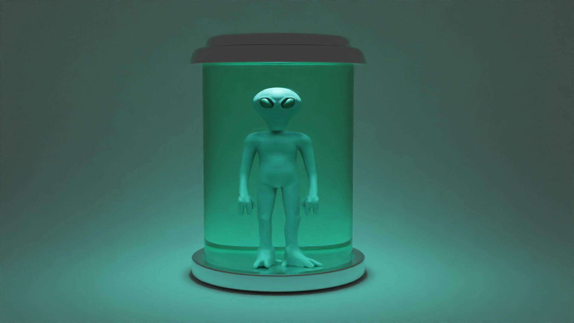 ArtStation - Roswell grey alíen