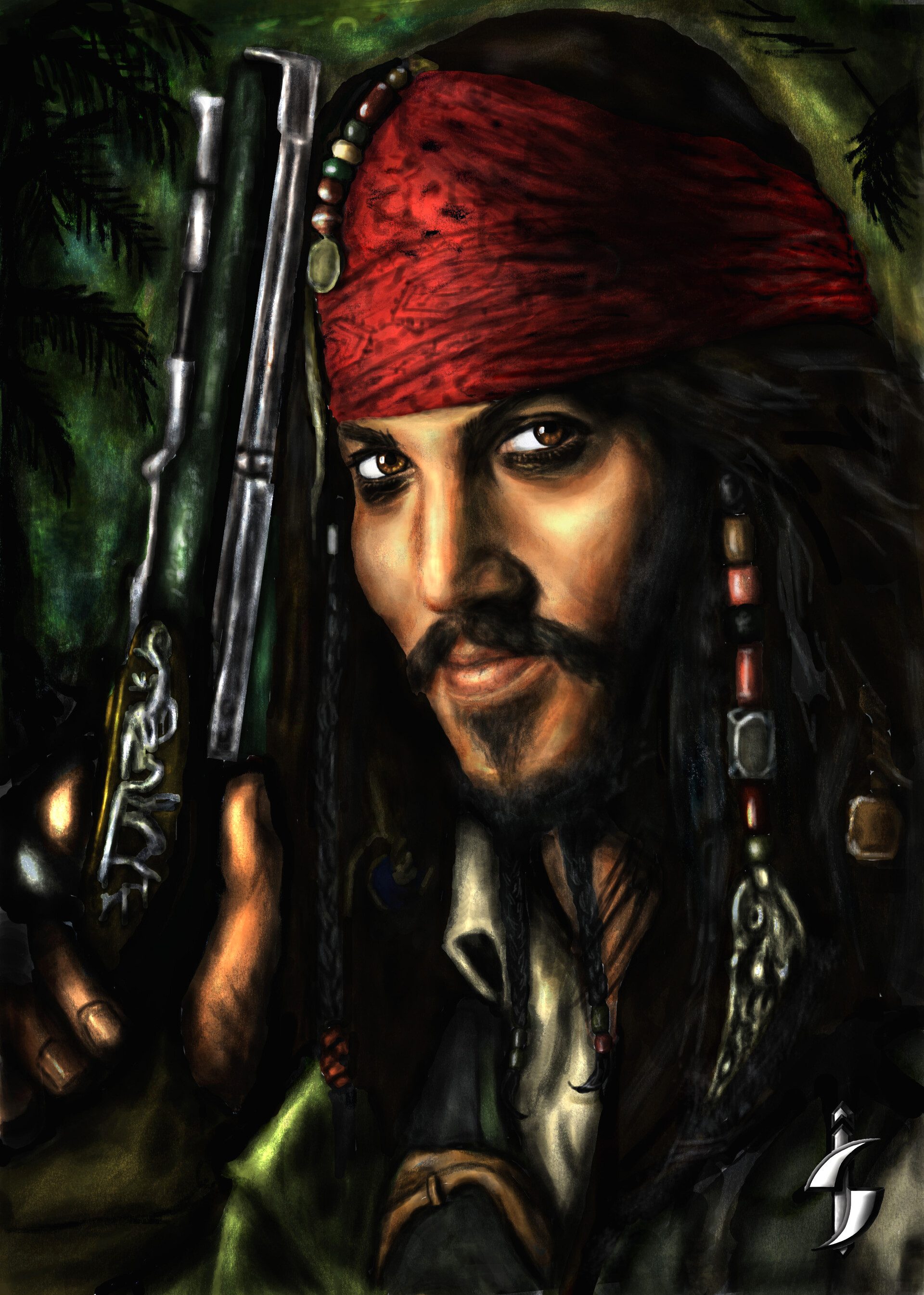 ArtStation - Jack Sparrow...Captain Jack Sparrow