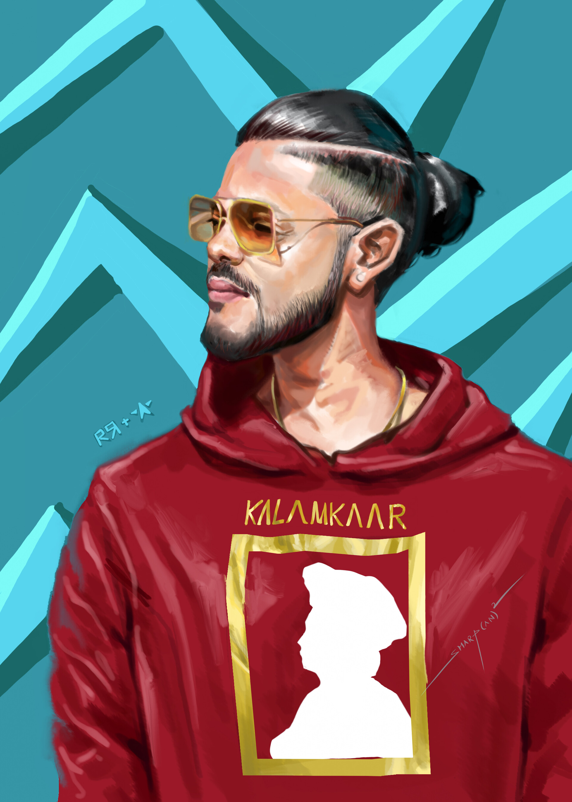 ArtStation - Raftaar's portrait