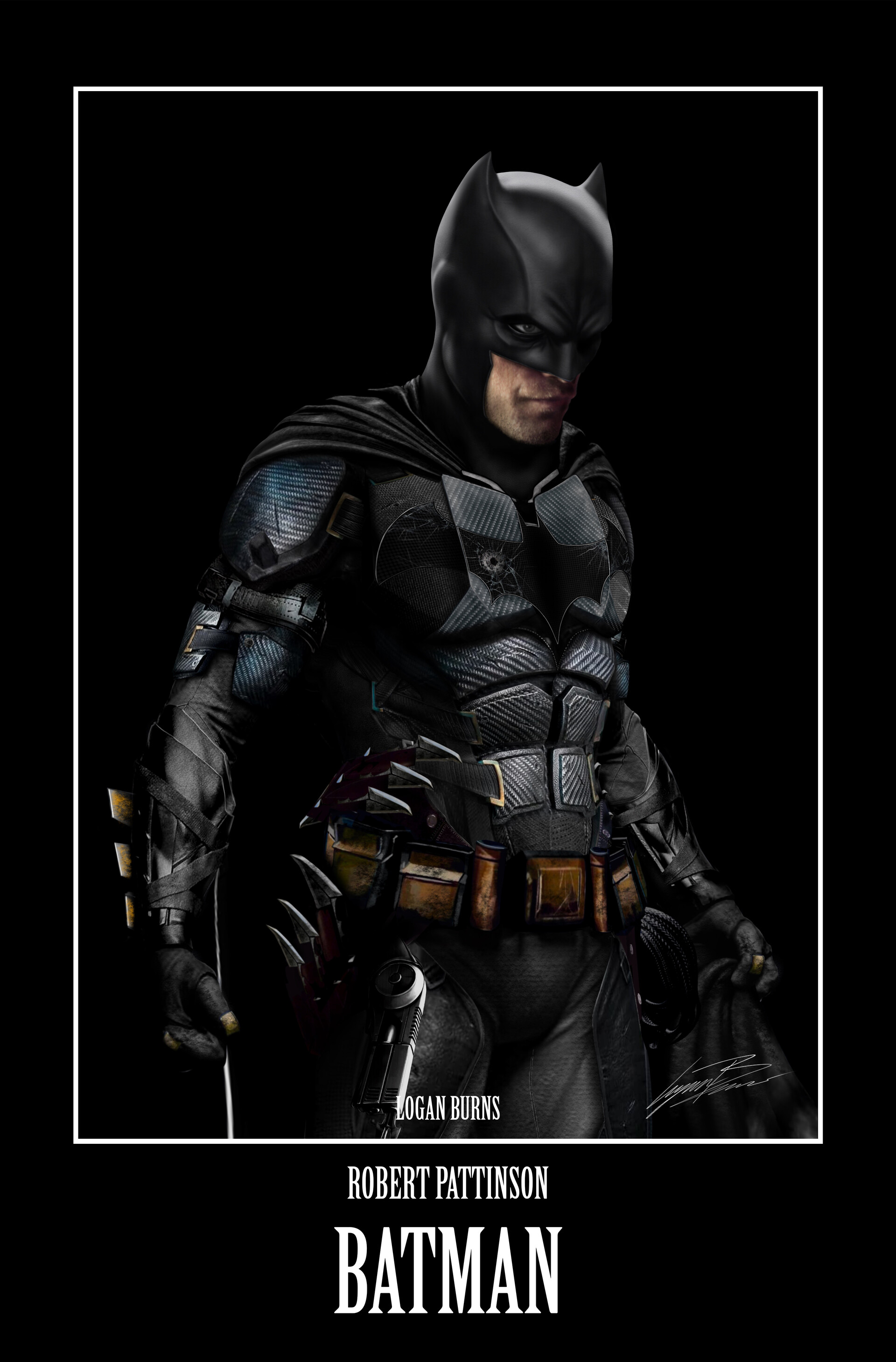 Logan Burns - ROBERT PATTINSON as " THE BATMAN " Upgraded Batsuit ...