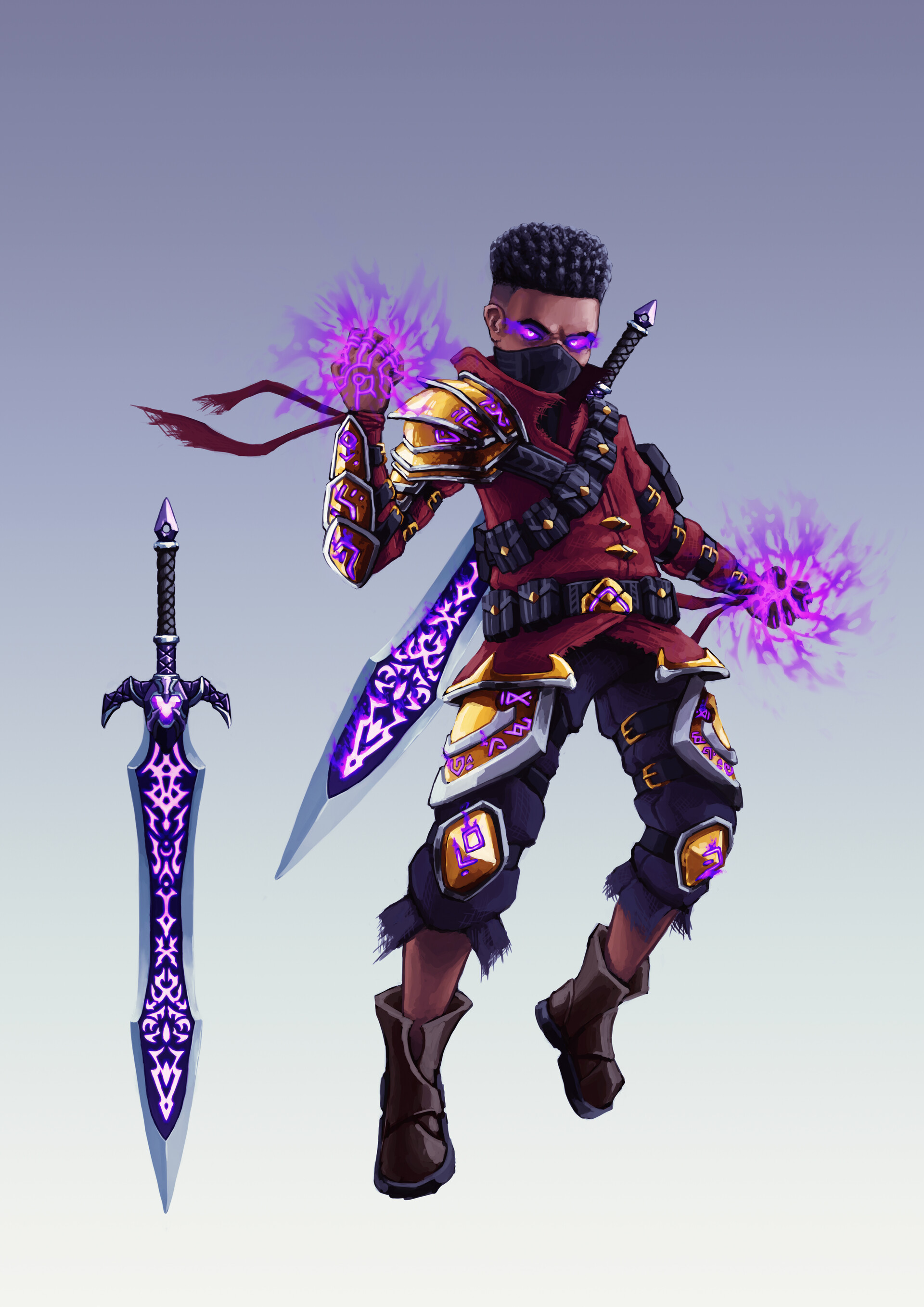 ArtStation - Sorcerer Kid Character Design