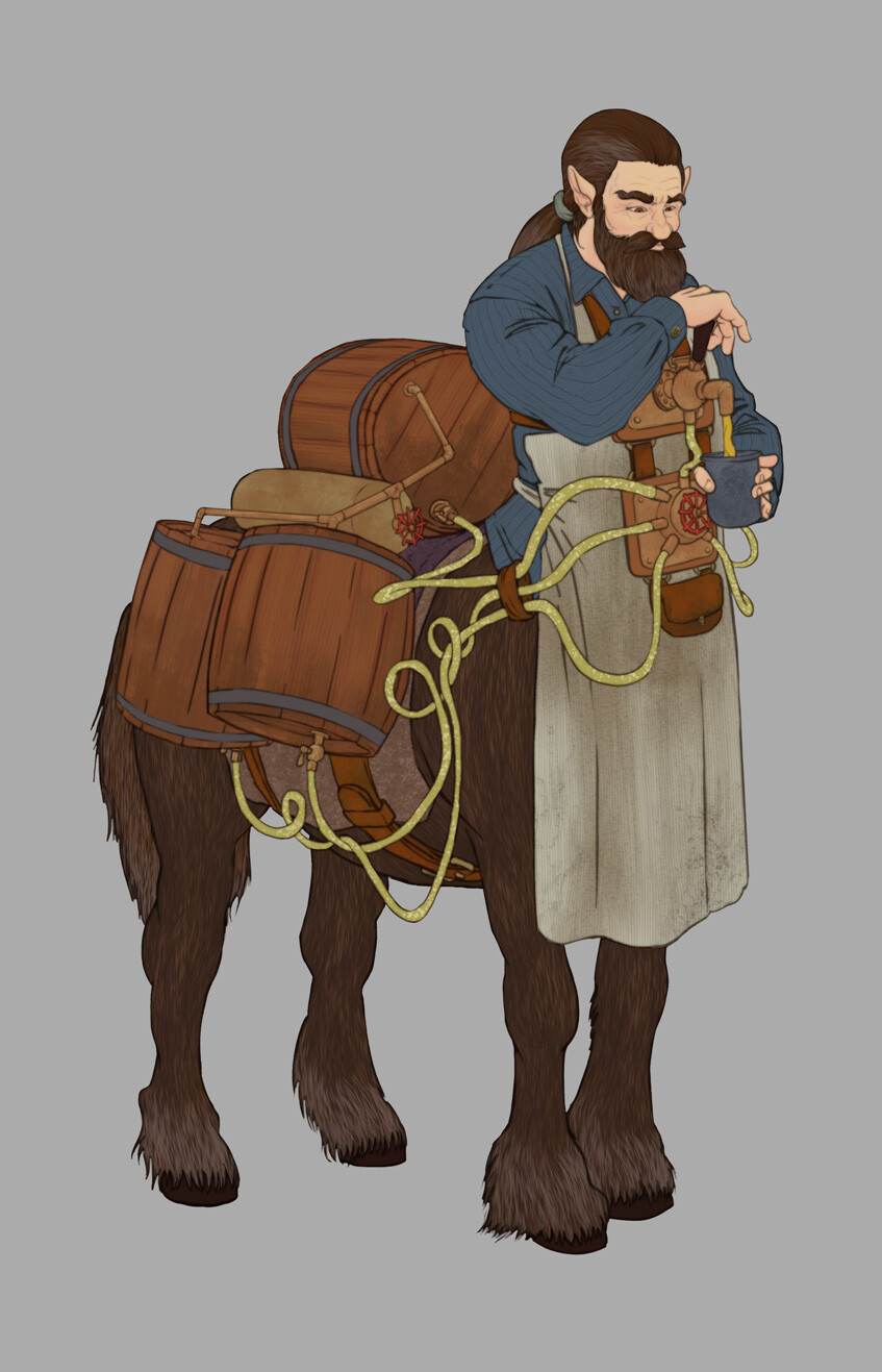 Clément Drolez - Cuisinier centaure / Centaur cook