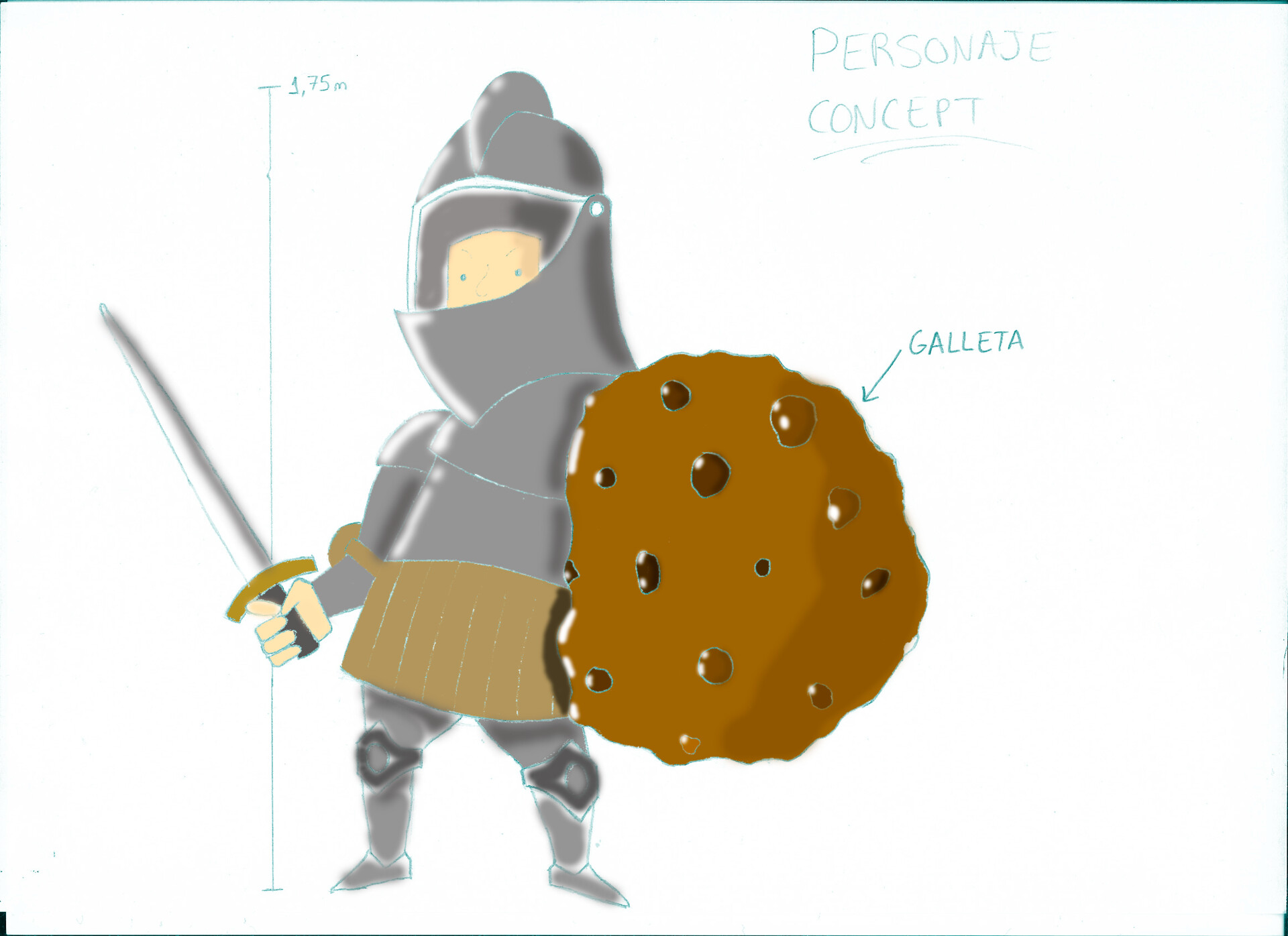 ArtStation - The Cookie Knight Proyect