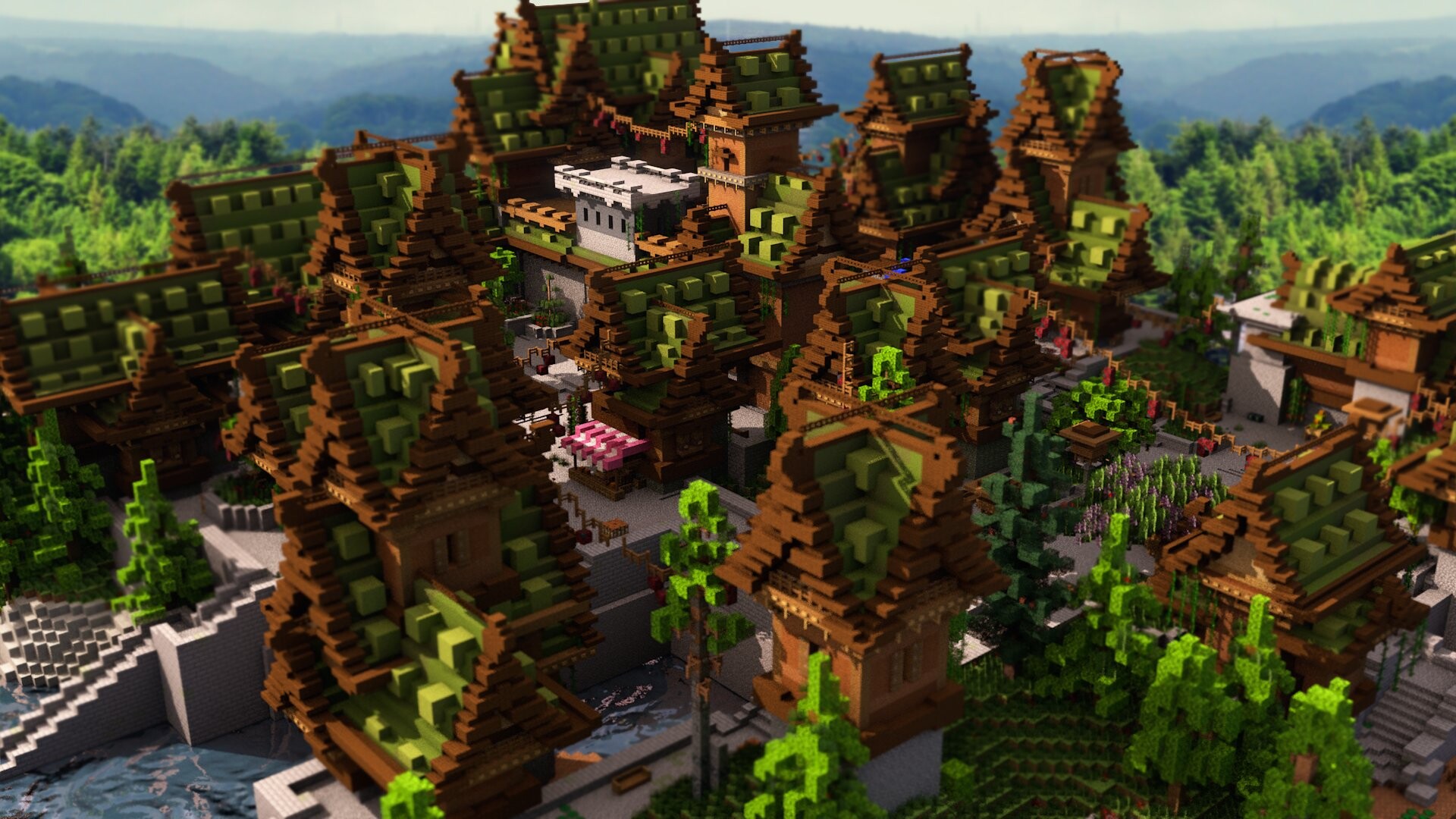 ArtStation - 🌿Village in the wild