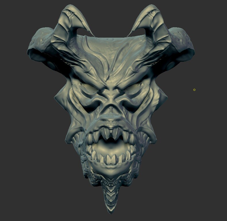 ArtStation - Creature Head