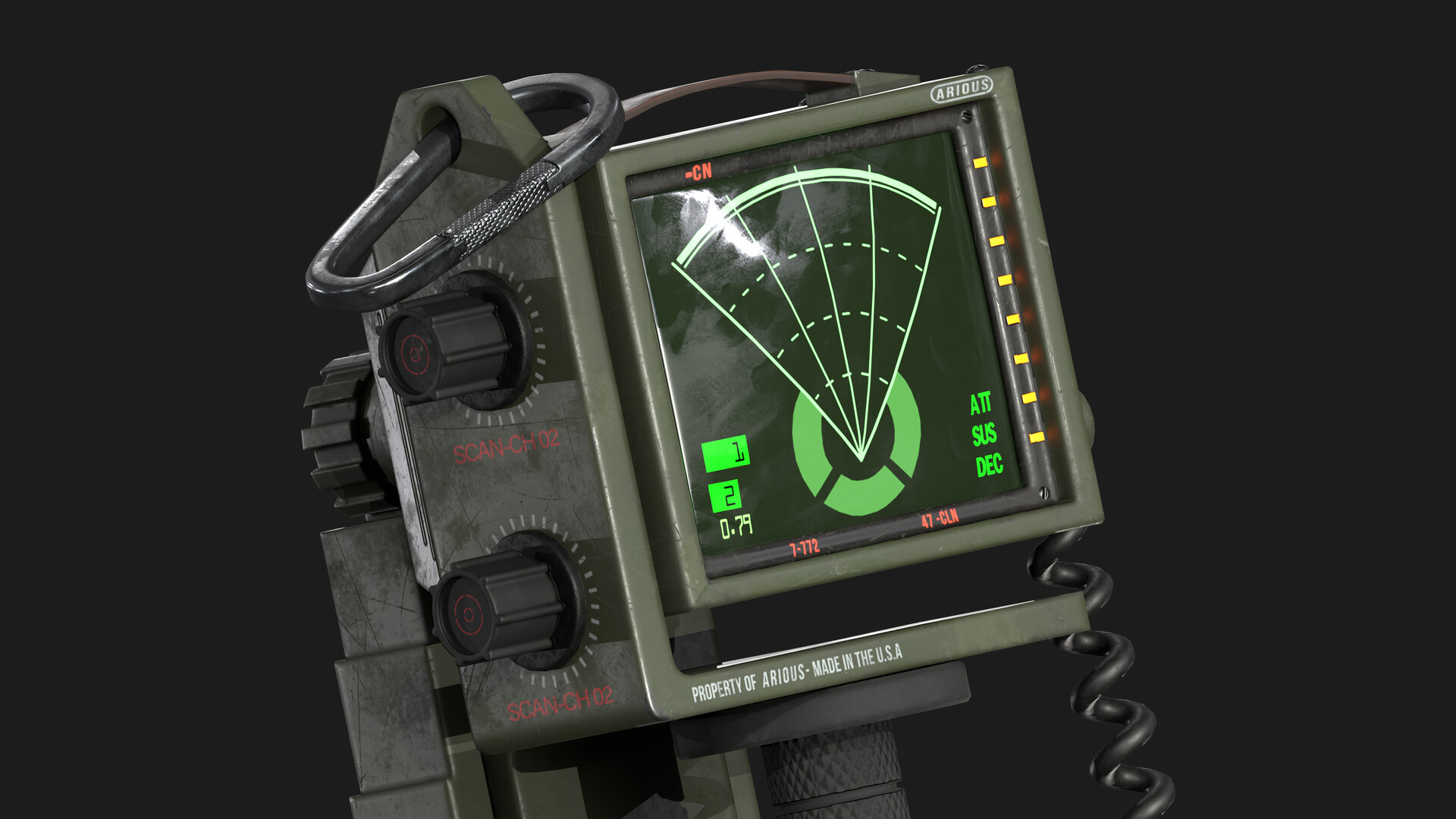 Tallin Hogan - Alien Isolation motion tracker