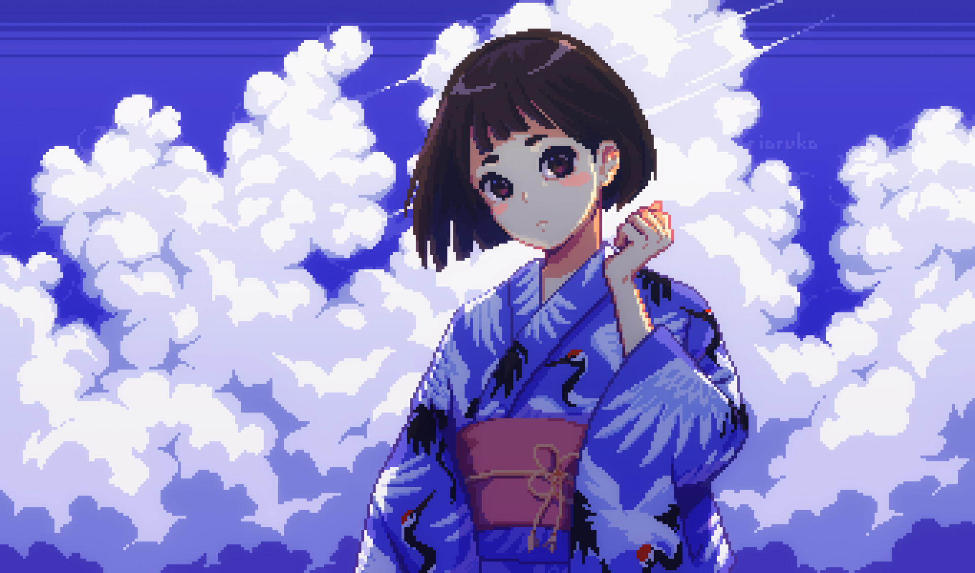 ArtStation - Chitose (Summer clouds)