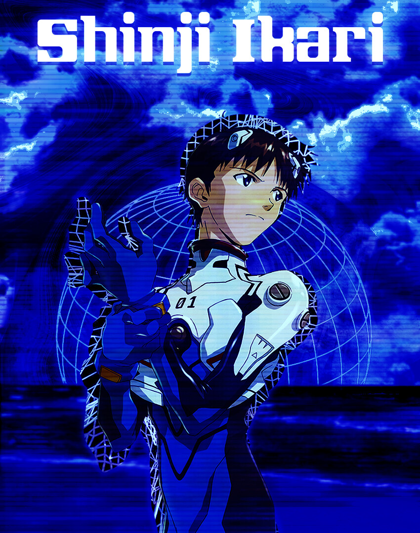 ArtStation - Evangelion - Shinji Ikari