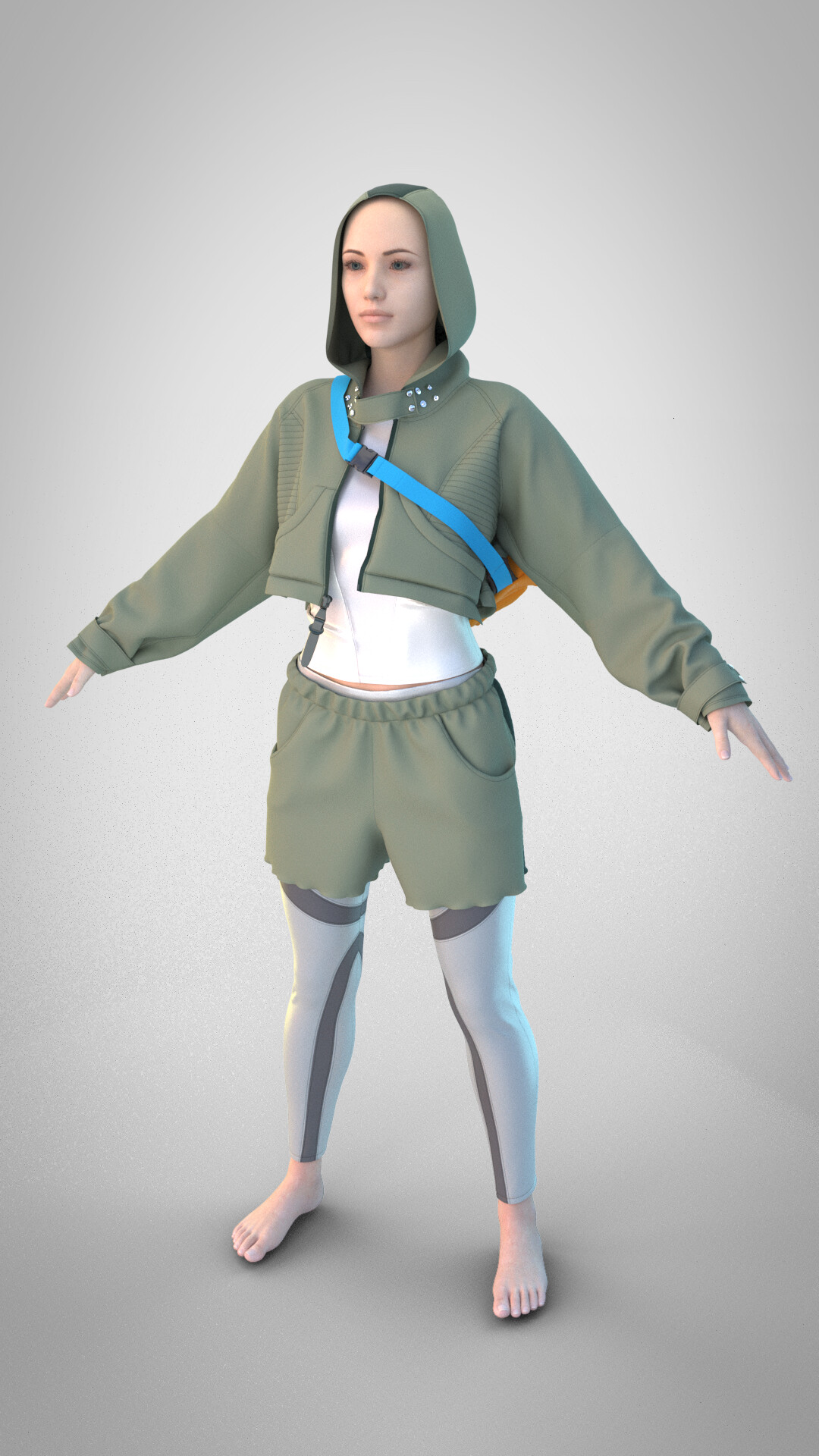ArtStation - Marvelous Designer practice