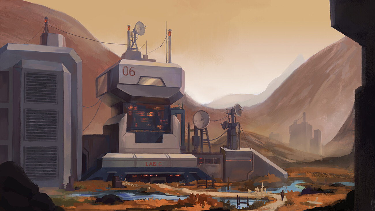 ArtStation - Sci-fi environment