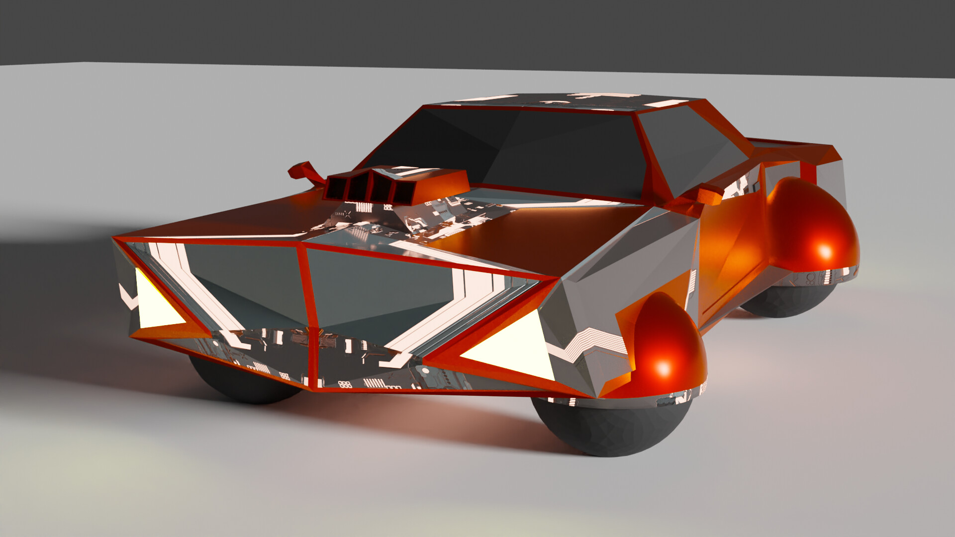 ArtStation - Sci-Fi Dodge Charger