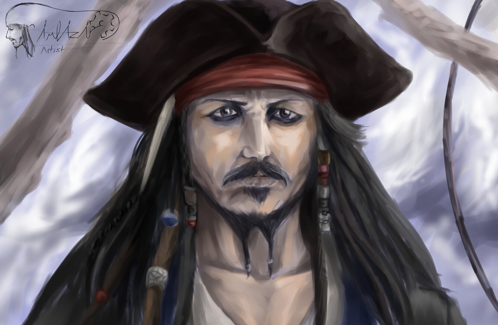 ArtStation - Jack Sparrow - Pirates of the Caribbean
