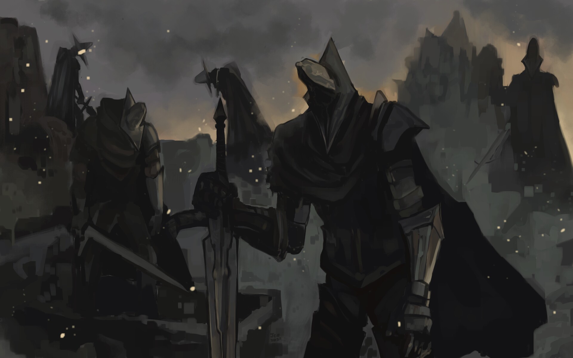 ArtStation - Dark Souls Abyss Watchers