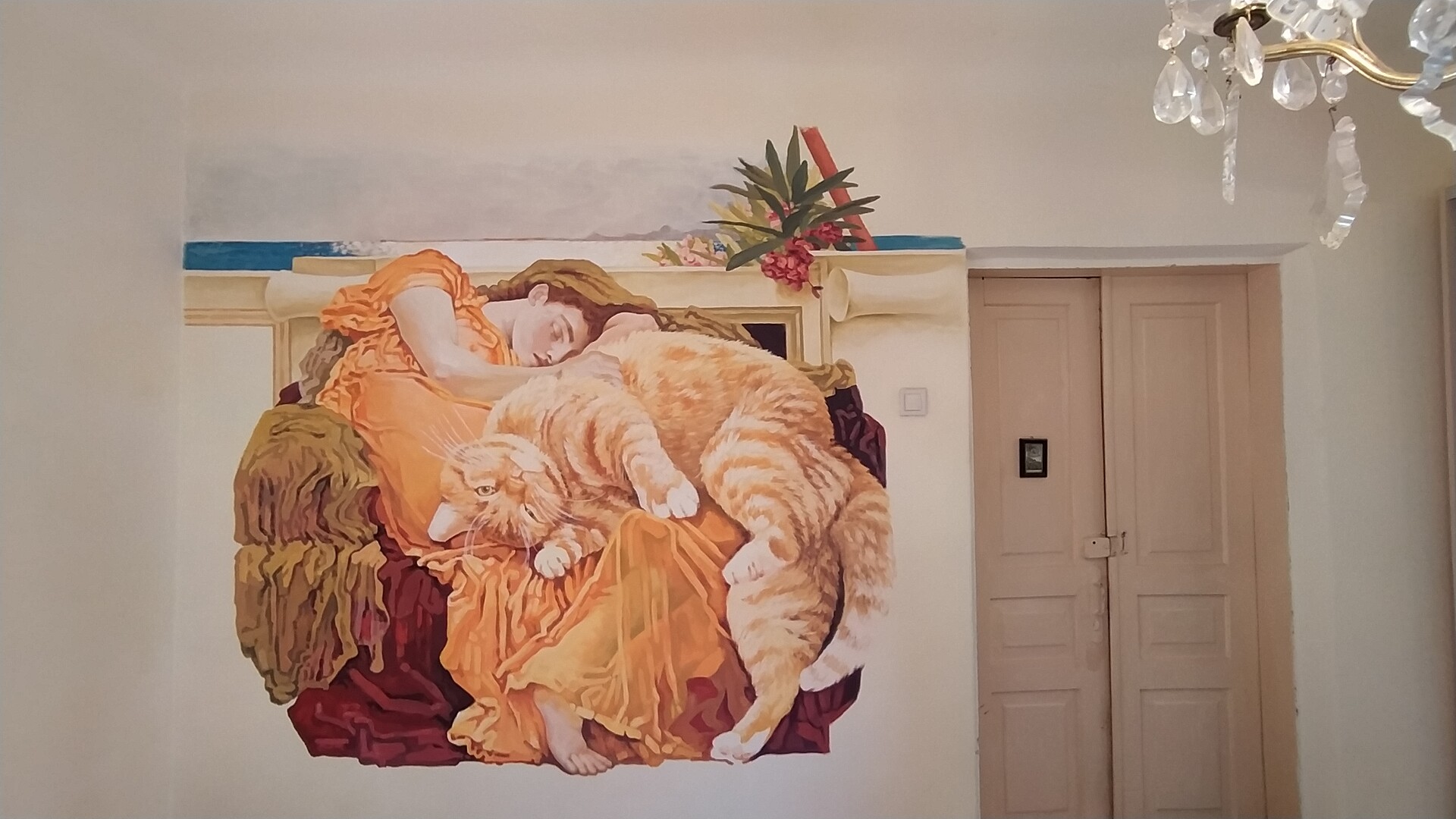 ArtStation - A copy of "Flaming June" by Frederic Leighton