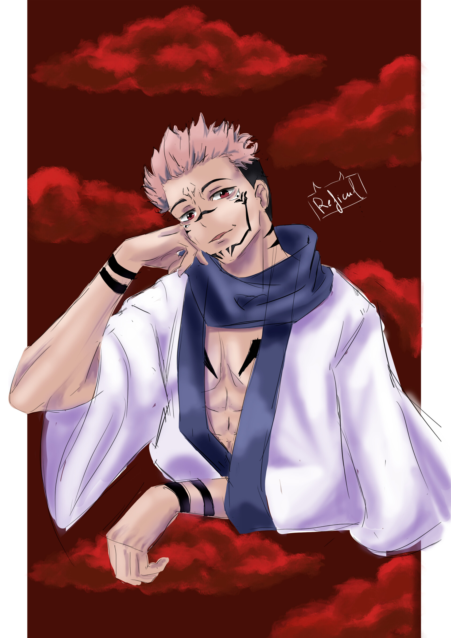 ArtStation - Jujutsu kaisen fanart
