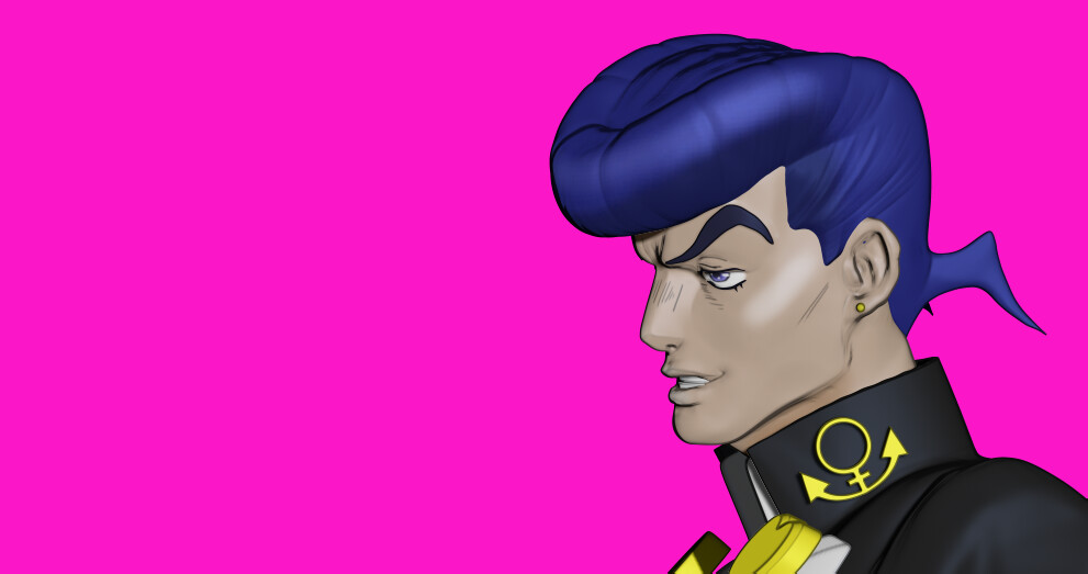 ArtStation - Josuke Higashikata part4 fanart