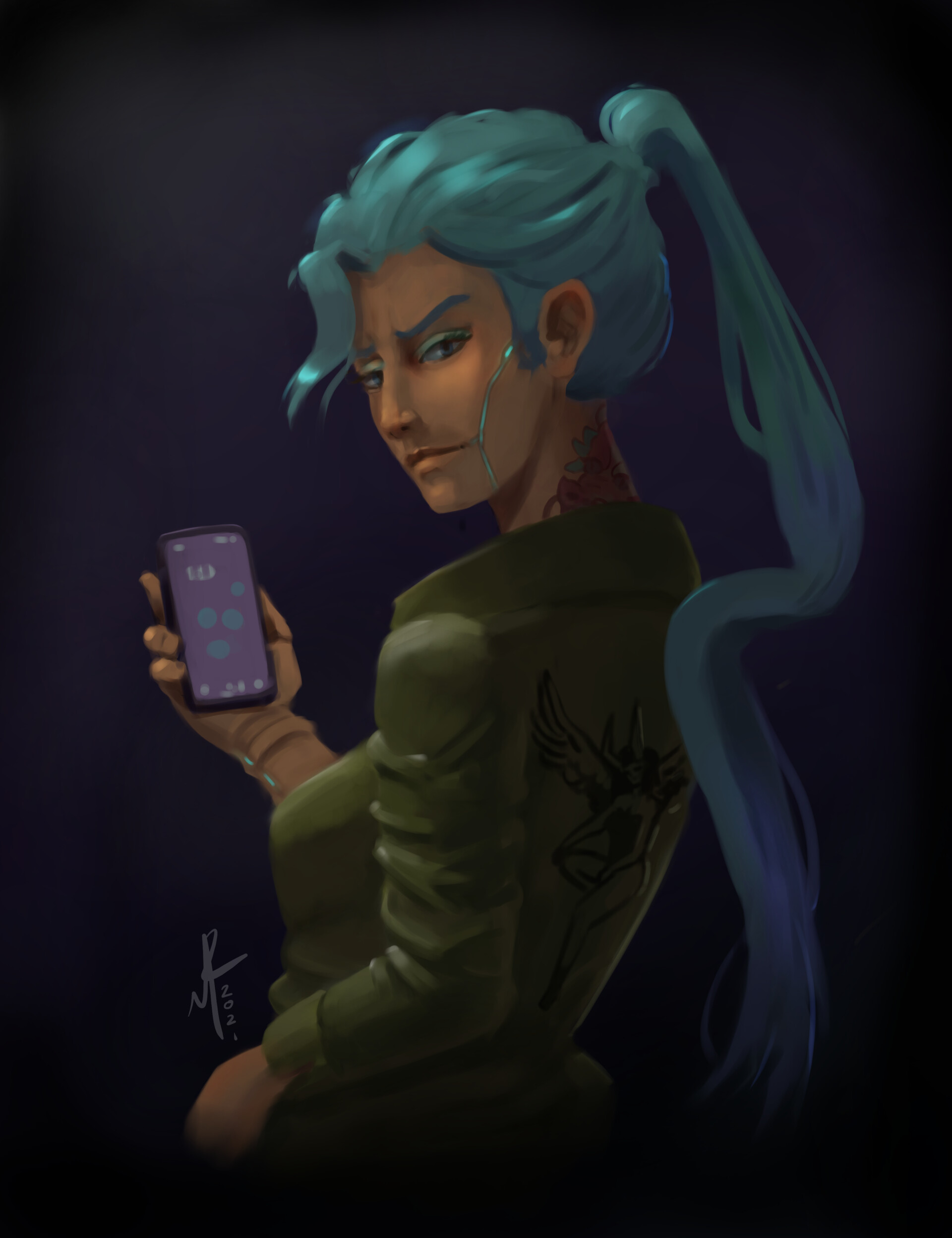 ArtStation - Blue Dragon
