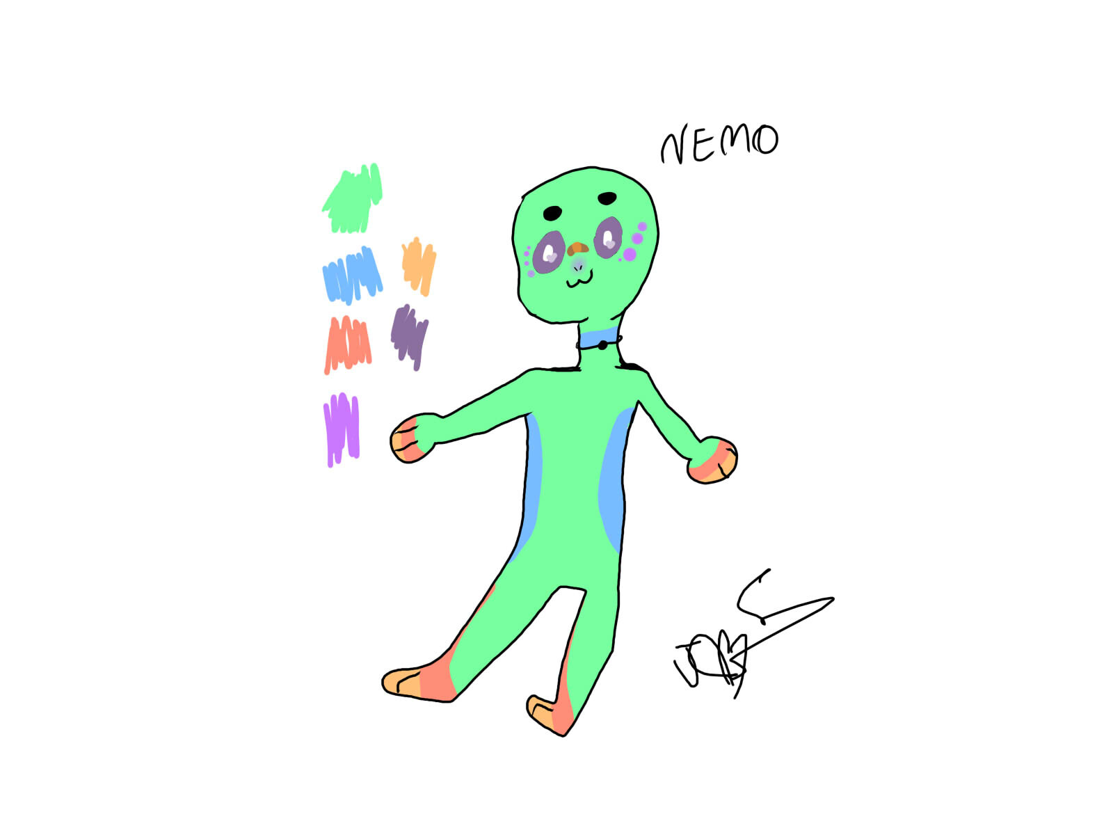 ArtStation - my frogsona nemo