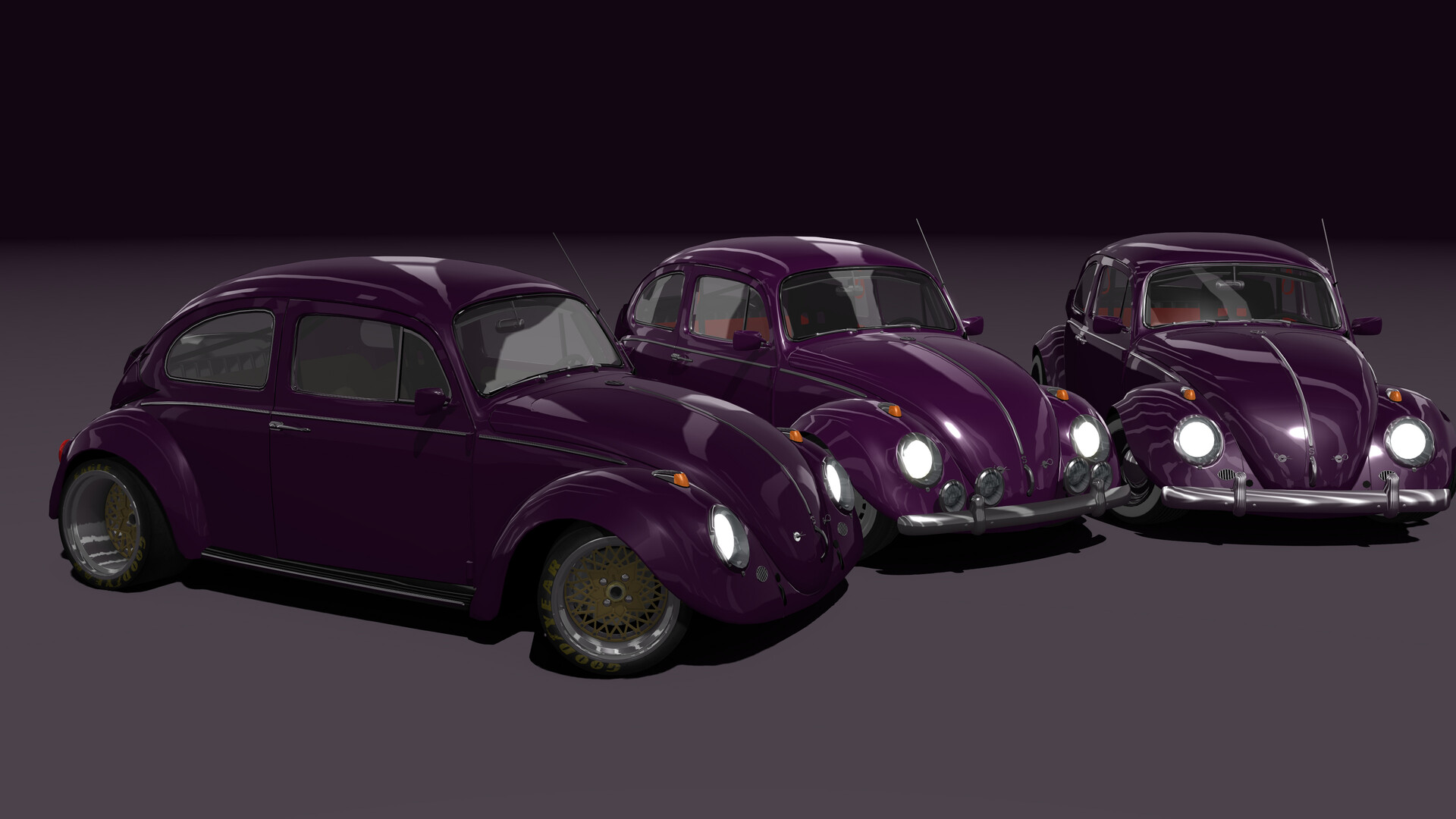 ArtStation - Midnight Purple Volkswagen Beetles