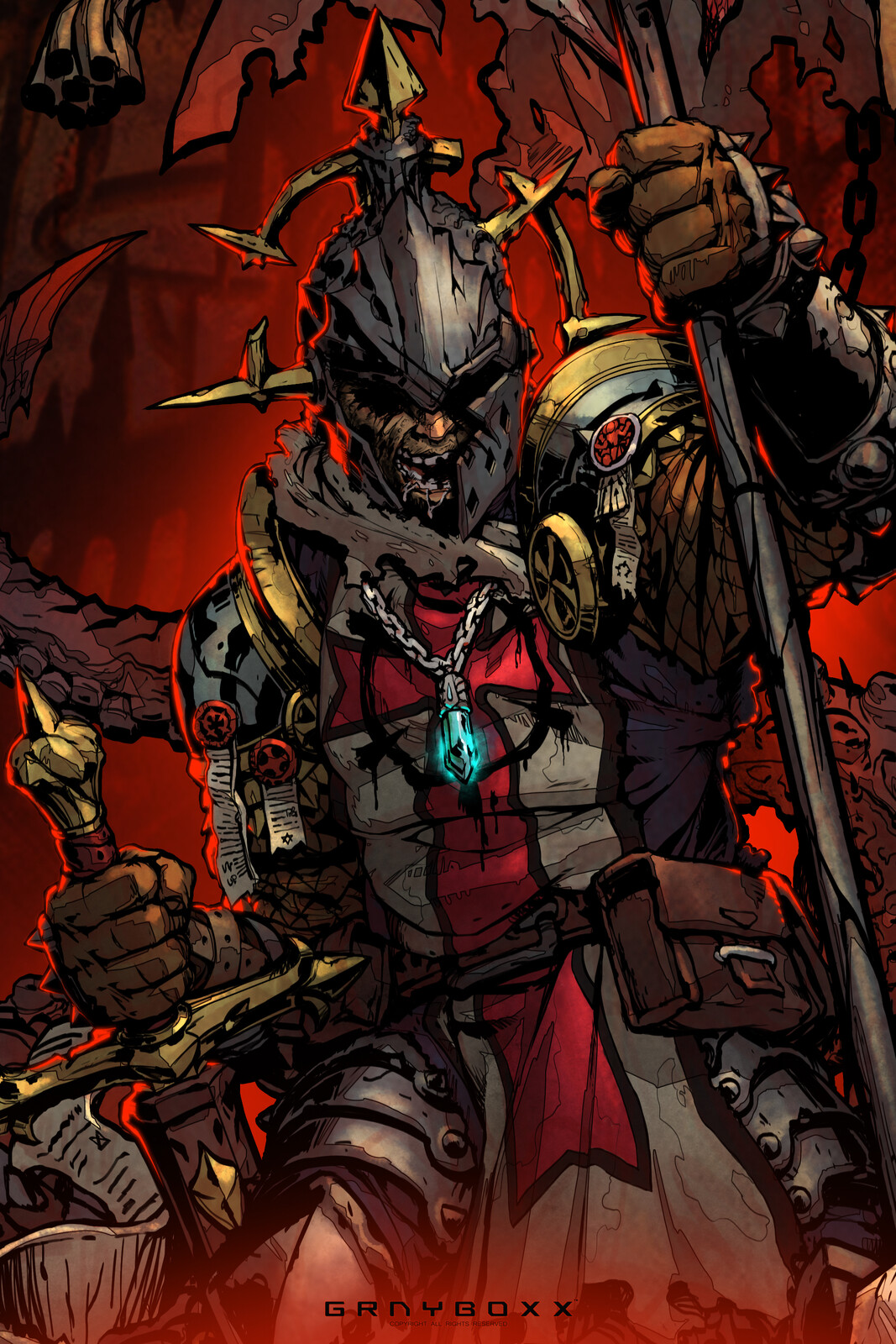 GRAYBOXX ESSENNOIR - DARKEST DUNGEON - Fallen Crusader GRAYBOXX ESSENNOIR - DARKEST DUNGEON - Fallen Crusader
