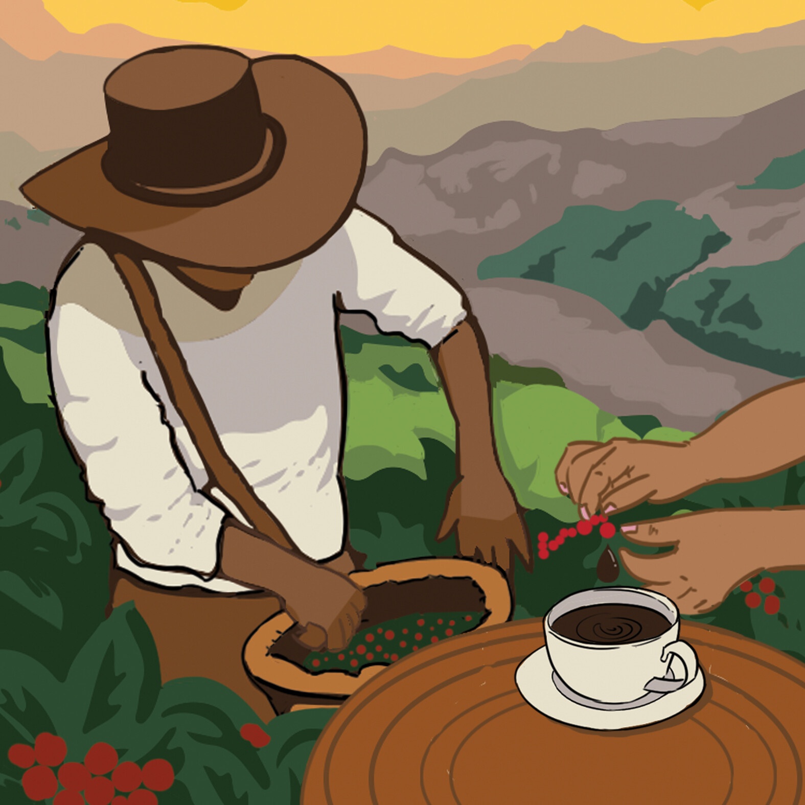 ArtStation - Coffee Plantation