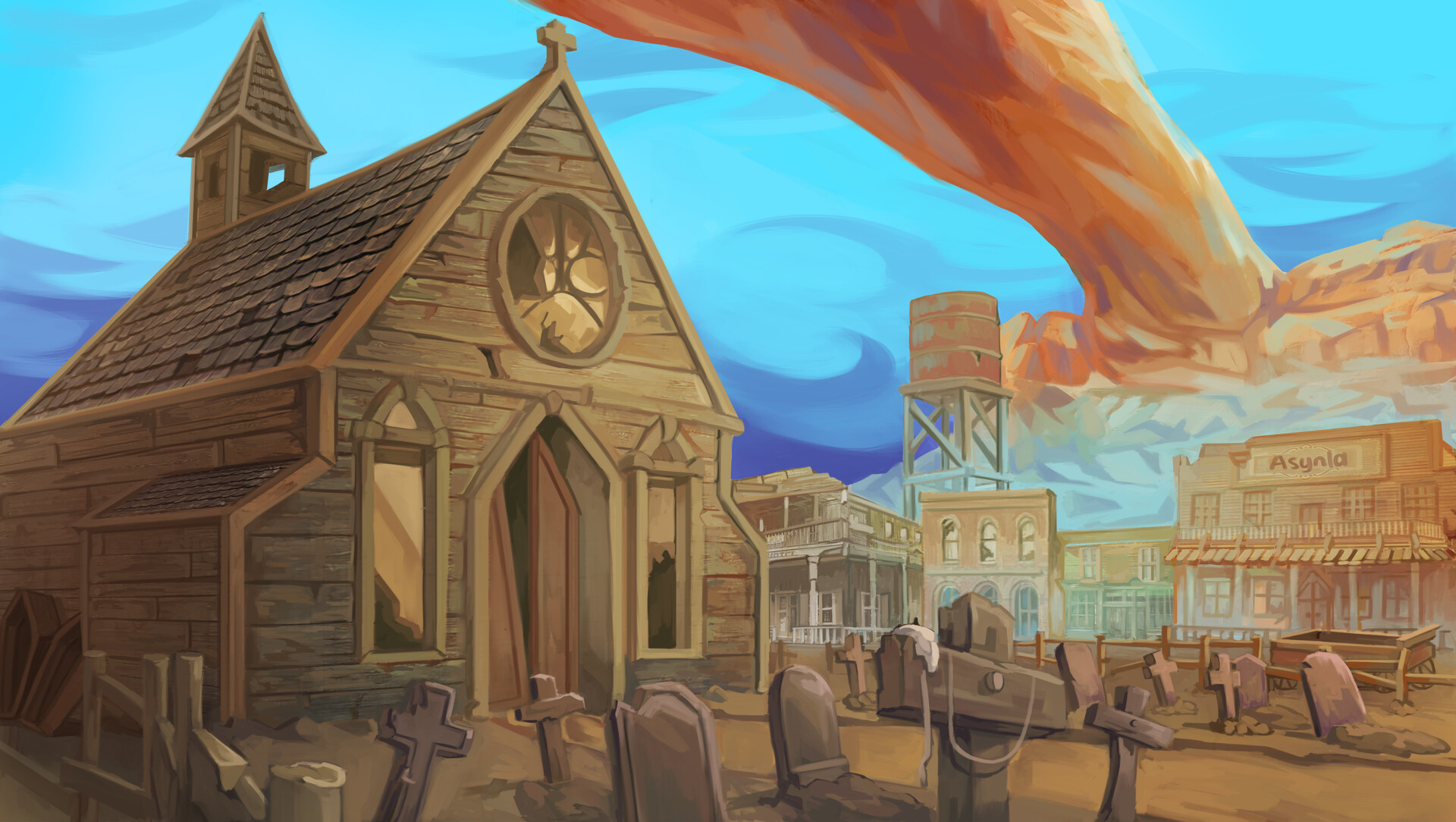 ArtStation - Cooper concept art