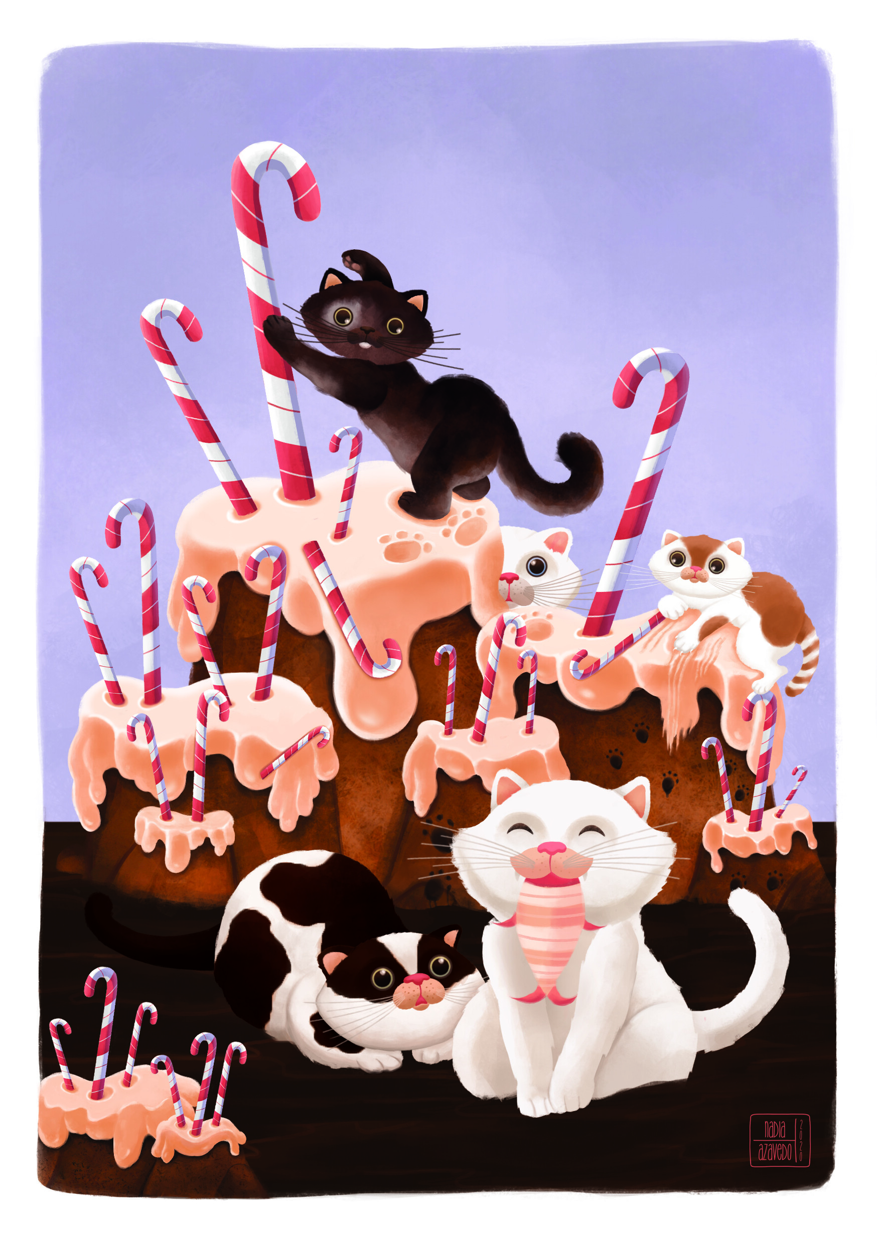 ArtStation - Candy Cats